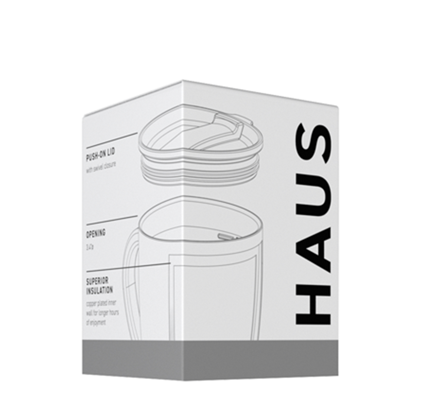 12 Oz. Haus Mug - Custom Branded Promotional Mugs - Swag.com