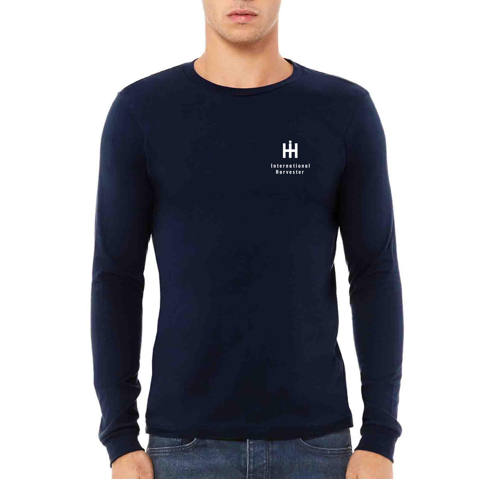 SS BELLA+CANVAS Unisex Long Sleeve T-Shirt - Custom Branded Promotional ...