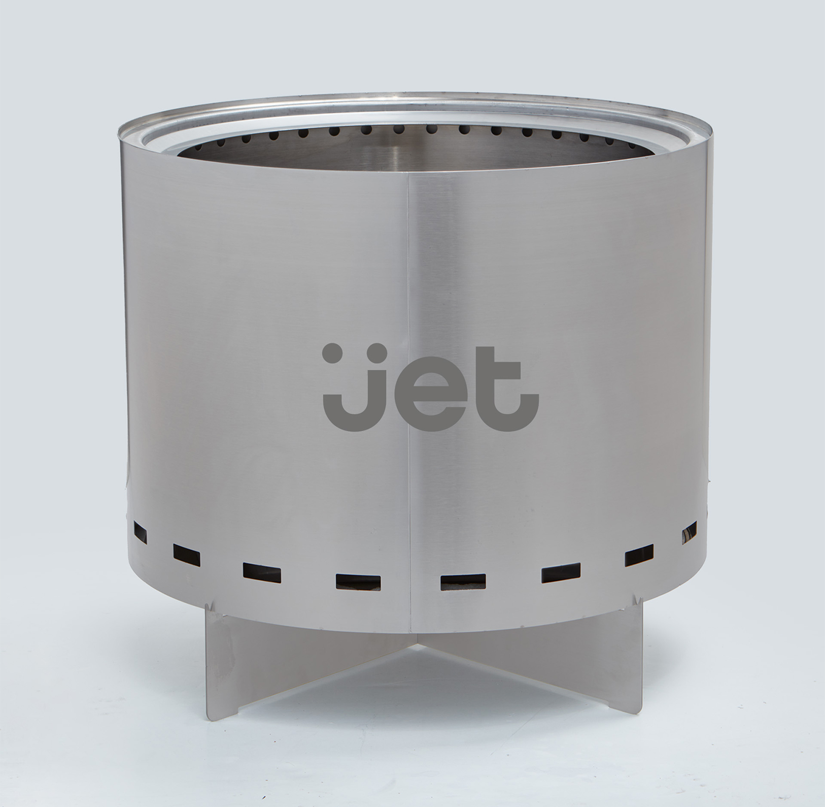 Stainless Steel Fire Pit - Custom Branded Promotional Fire Pits - Swag.com