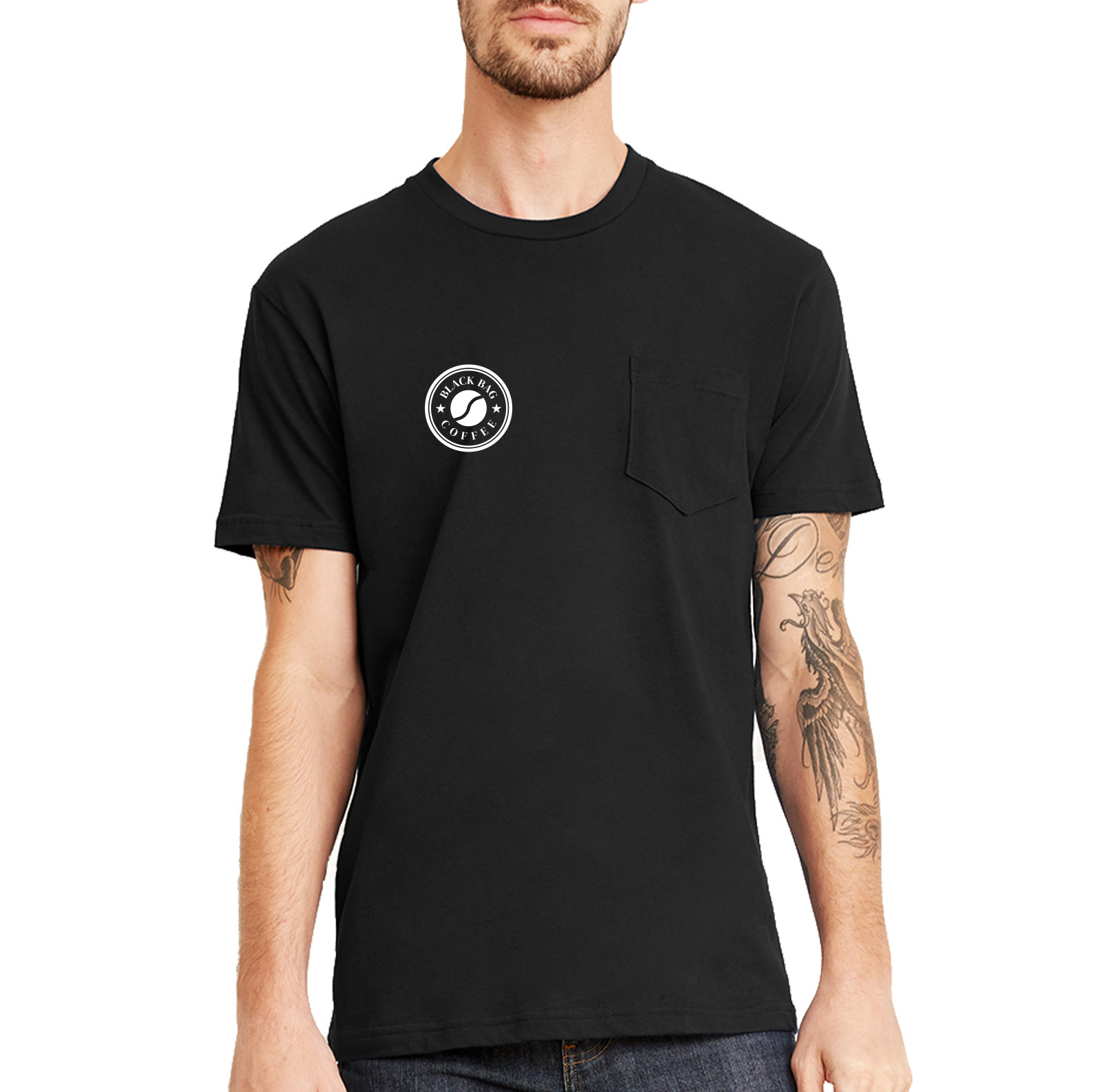 Next Level Apparel Pocket Crew T-Shirt - Custom Branded Promotional ...