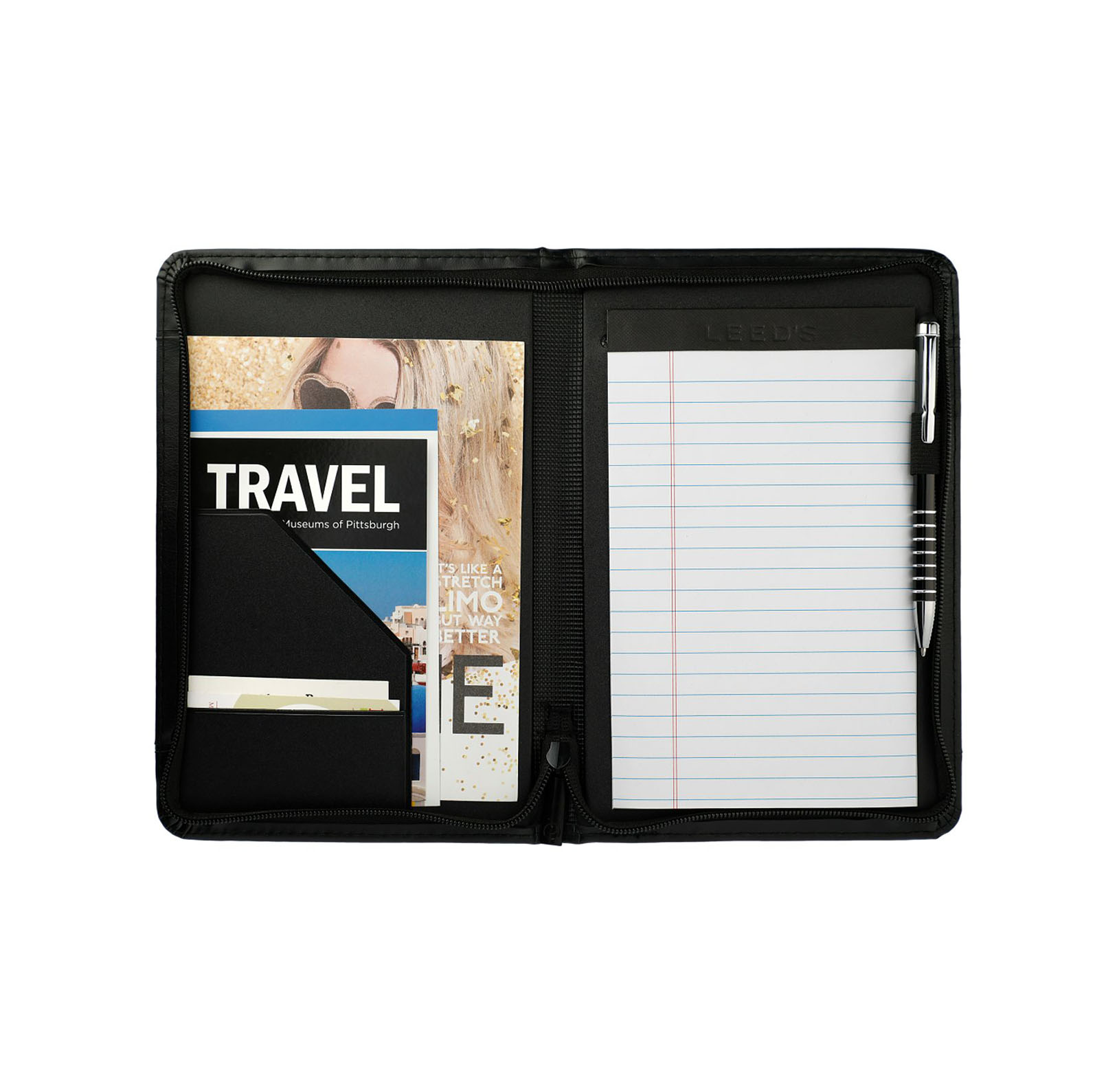 Impressions Zippered Padfolio - Custom Branded Promotional Journals ...