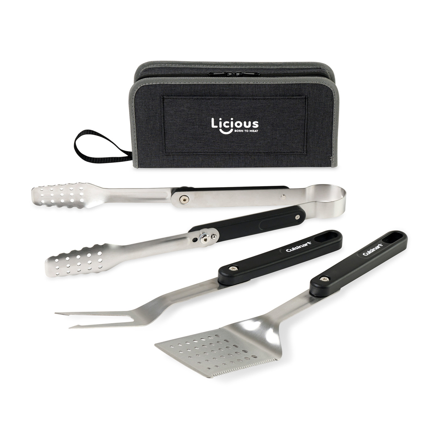 Cuisinart 4-Piece Grill Set - Custom Branded Promotional Kitchenware ...