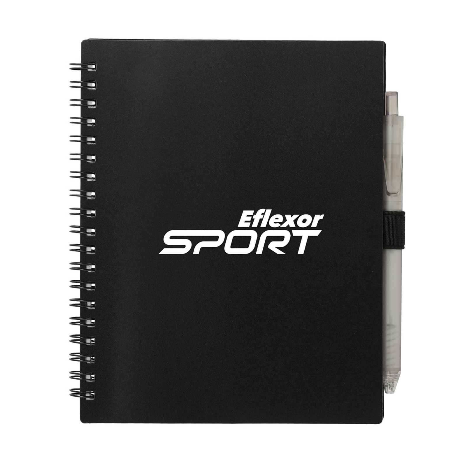 Recycled Spiral Notebook with Pen - Custom Branded Promotional ...