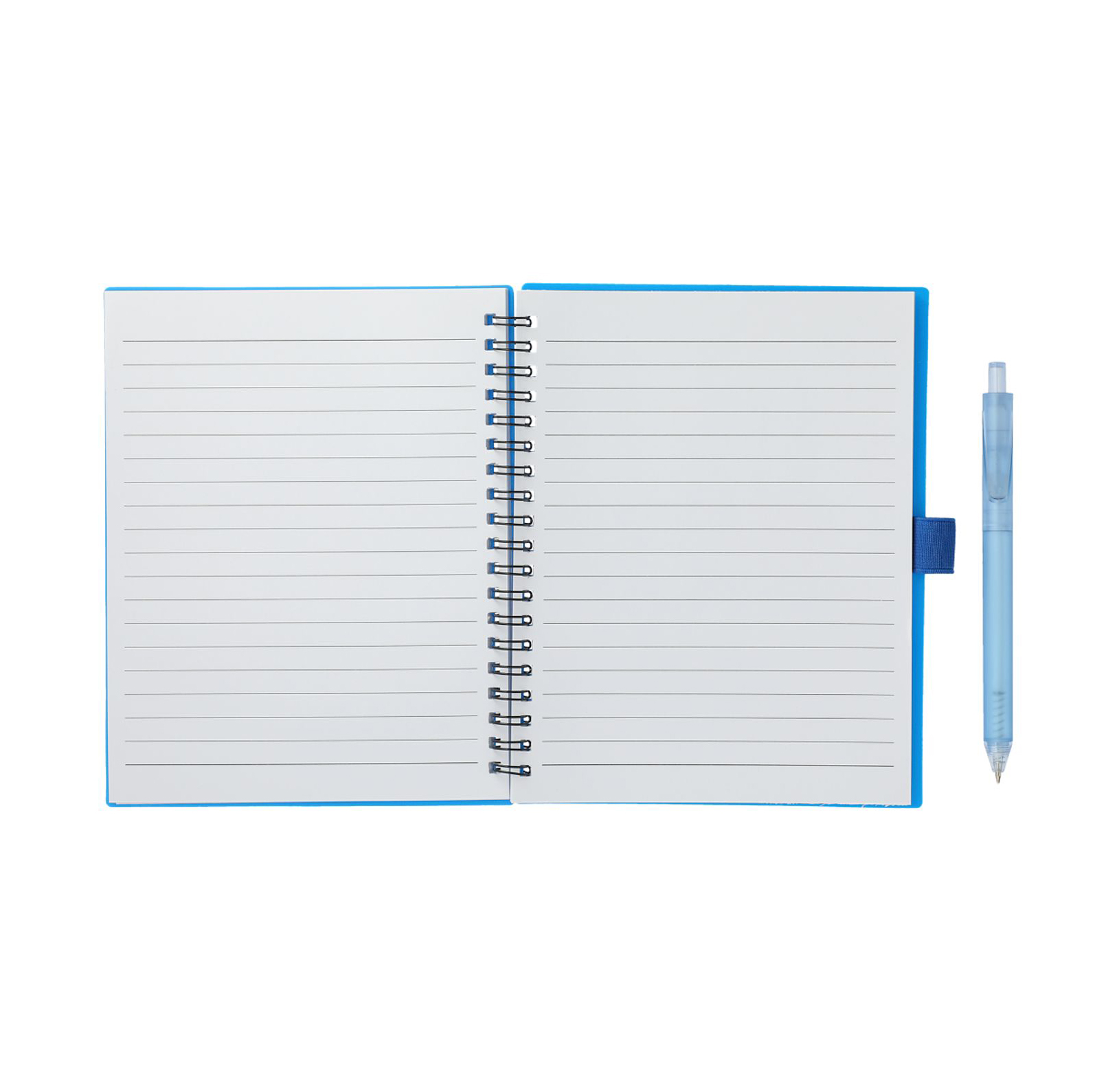 Recycled Spiral Notebook with Pen - Custom Branded Promotional ...