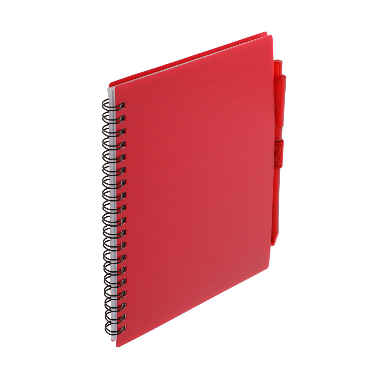 Recycled Spiral Notebook with Pen - Custom Branded Promotional ...