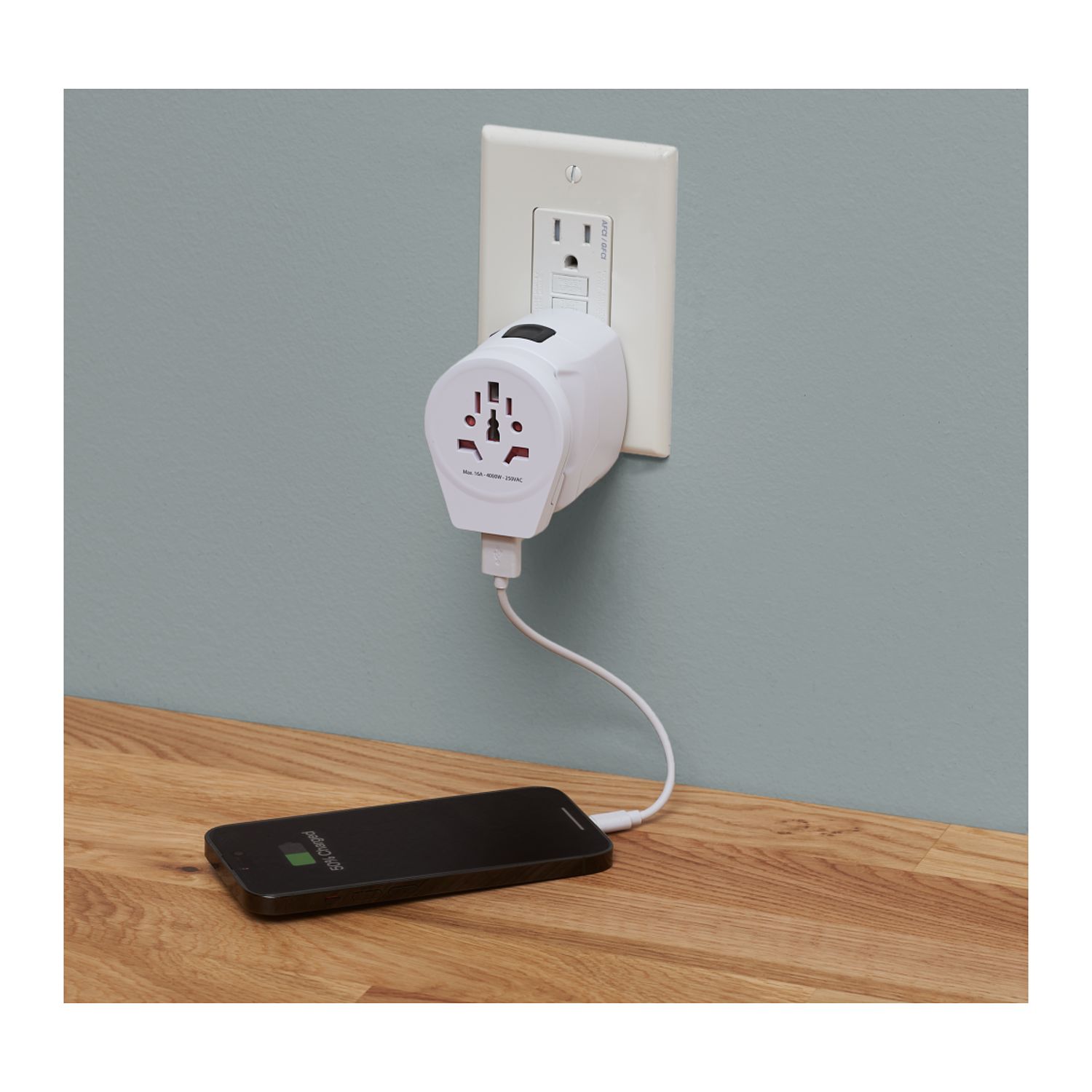 World Travel Adapter - Custom Branded Promotional Travel Adapters ...