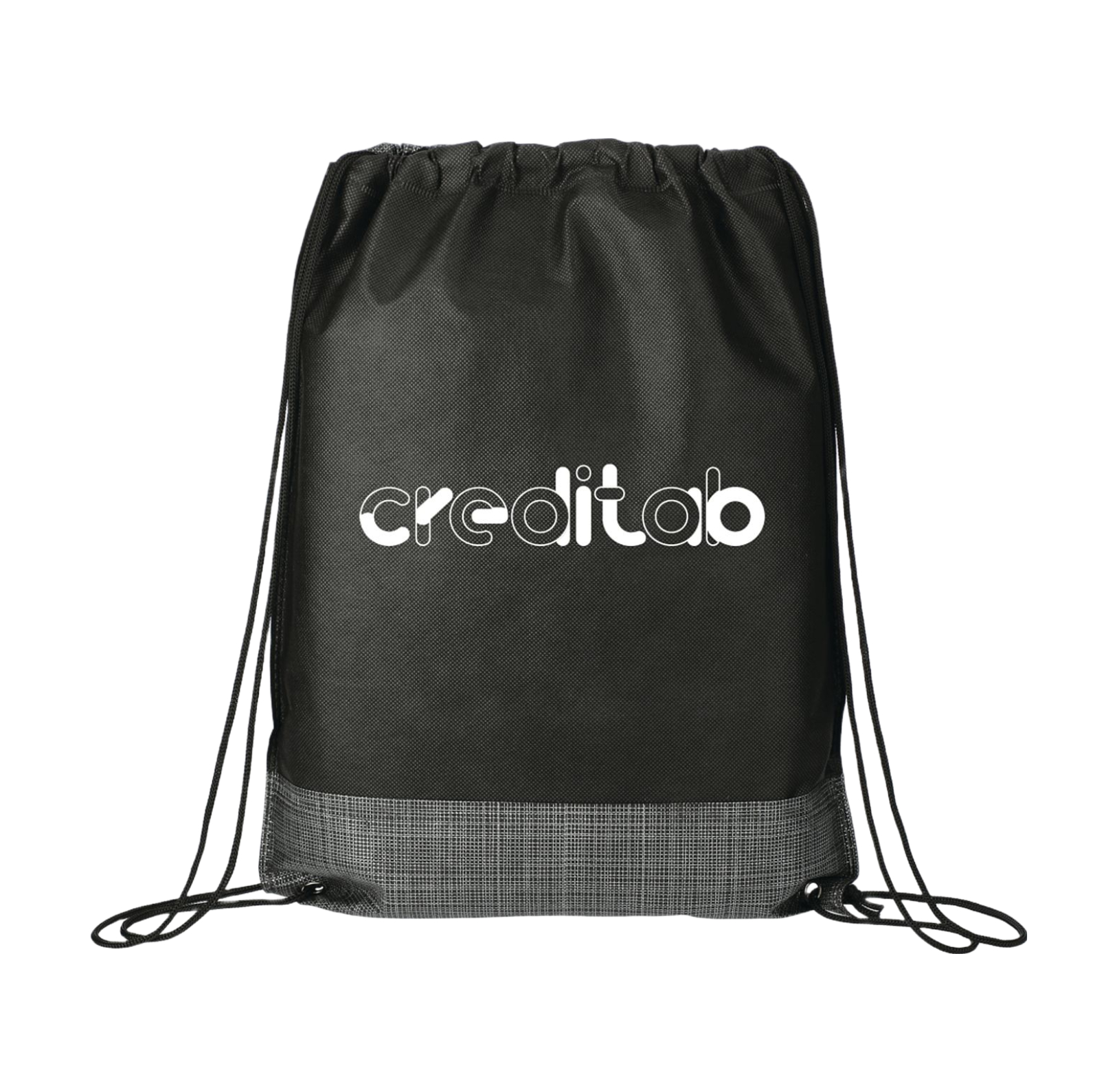 Crossweave Drawstring Bag - Custom Branded Promotional Drawstrings ...