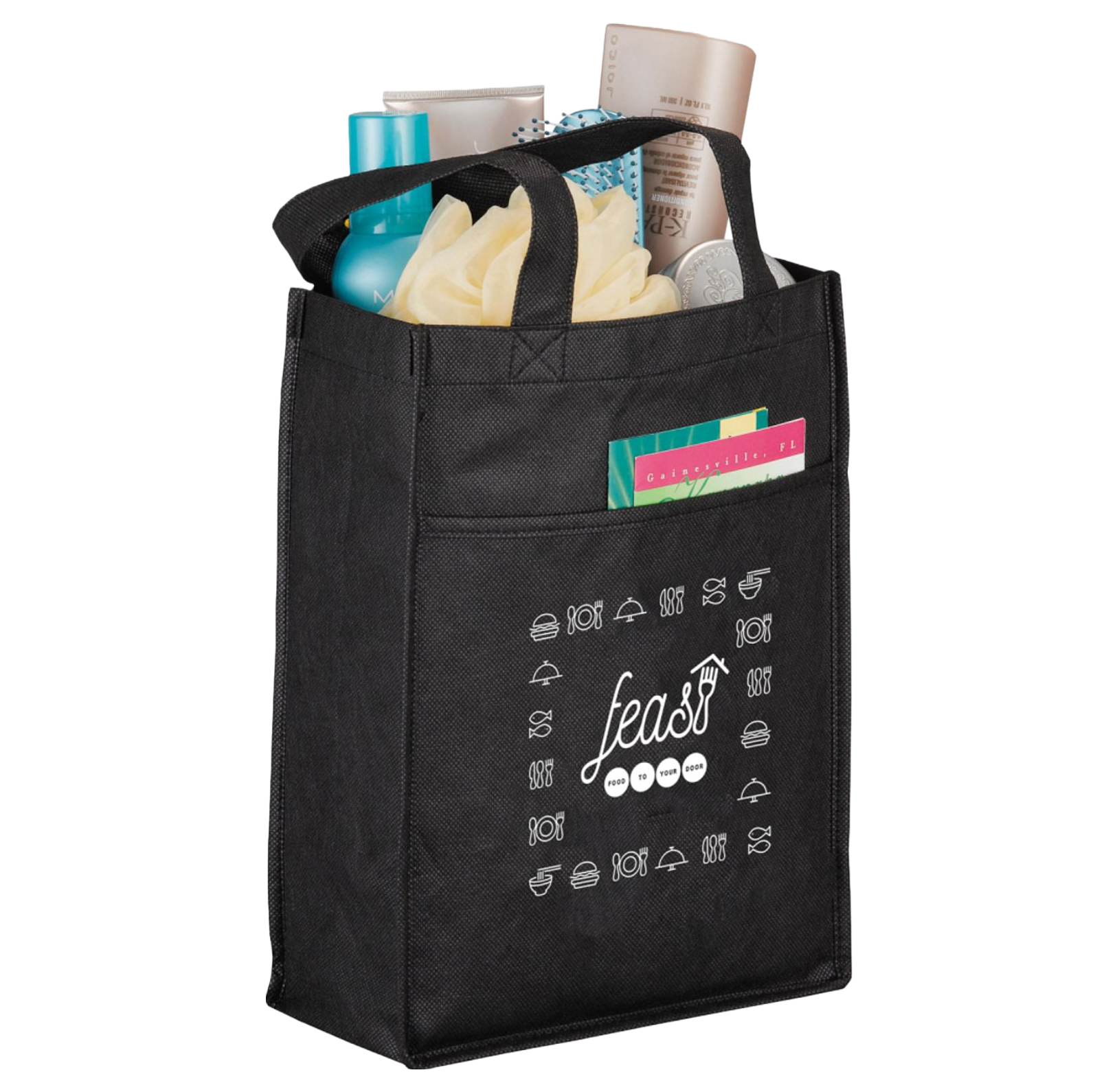 Non-Woven Gift Tote Bag - Custom Branded Promotional Tote Bags - Swag.com