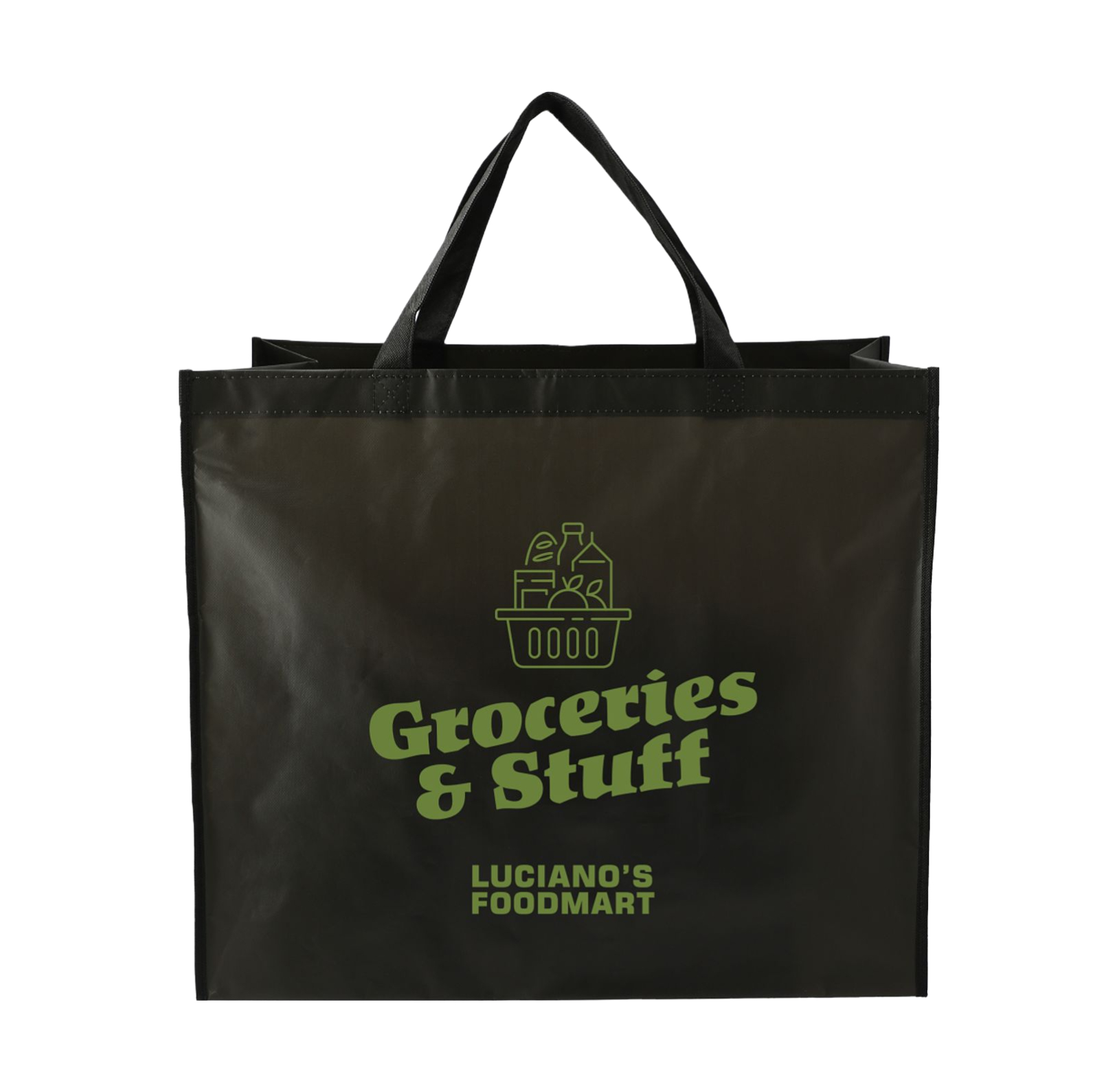 Double Laminated Jumbo Tote Bag - Custom Branded Promotional Tote Bags ...