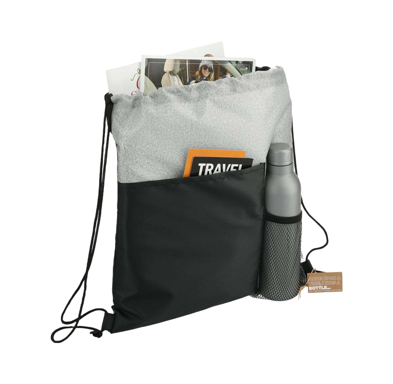 Cycle RPET Drawstring Bag - Custom Branded Promotional Drawstrings ...