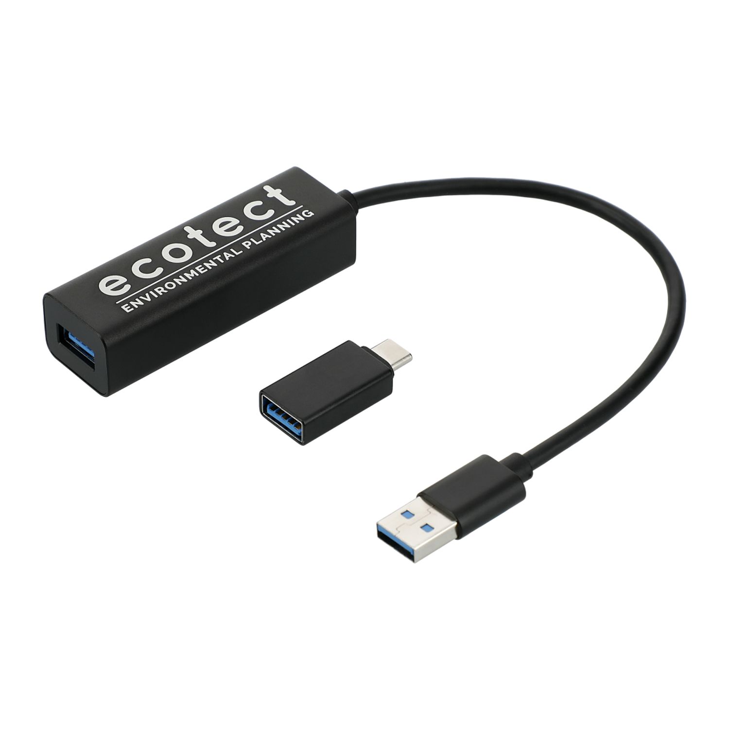 4-Port USB Hub - Custom Branded Promotional Tech Accessories - Swag.com