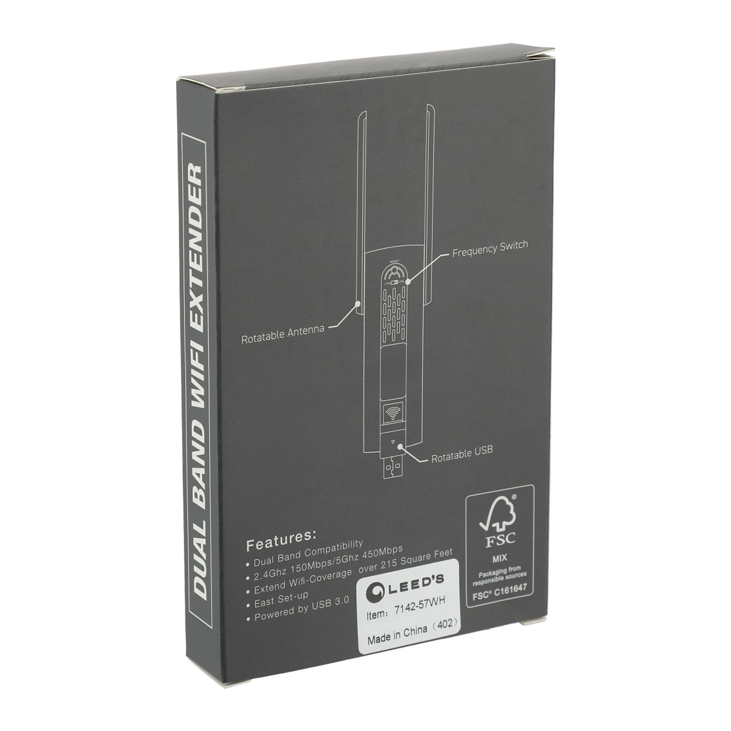 Dual Band WiFi Extender - Custom Branded Promotional Tech Accessories ...