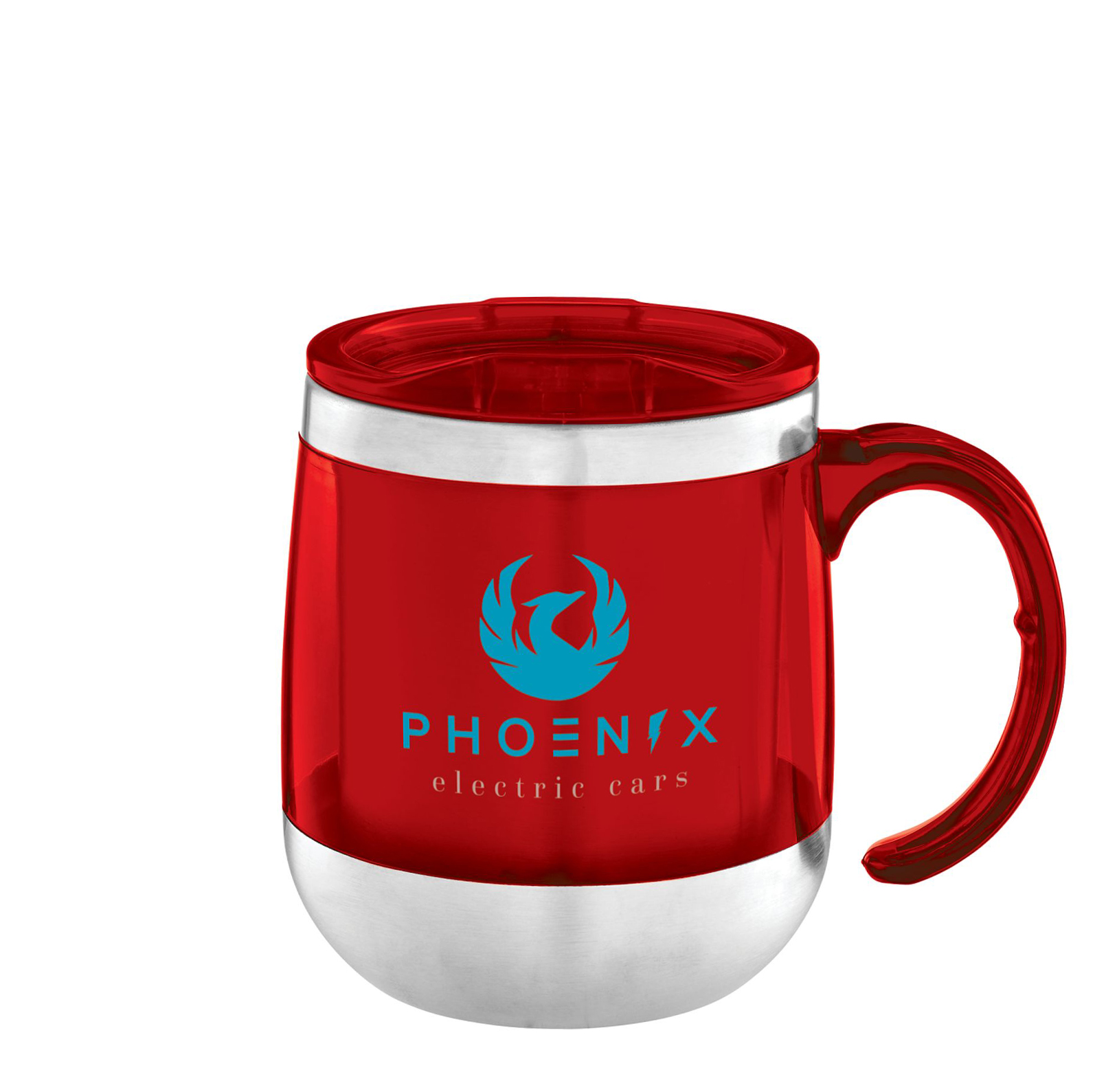 14 Oz. Desk Mug - Custom Branded Promotional Mugs - Swag.com