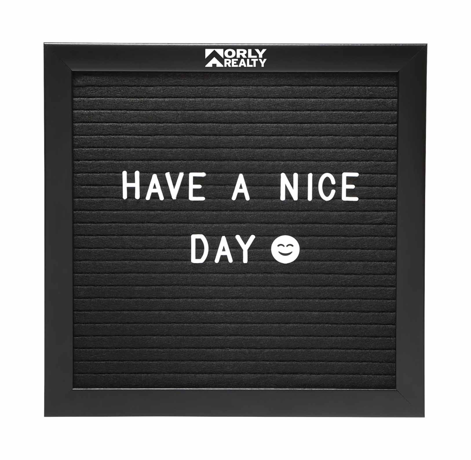 Felt Board With Letters - Custom Branded Promotional Desk Accessories ...