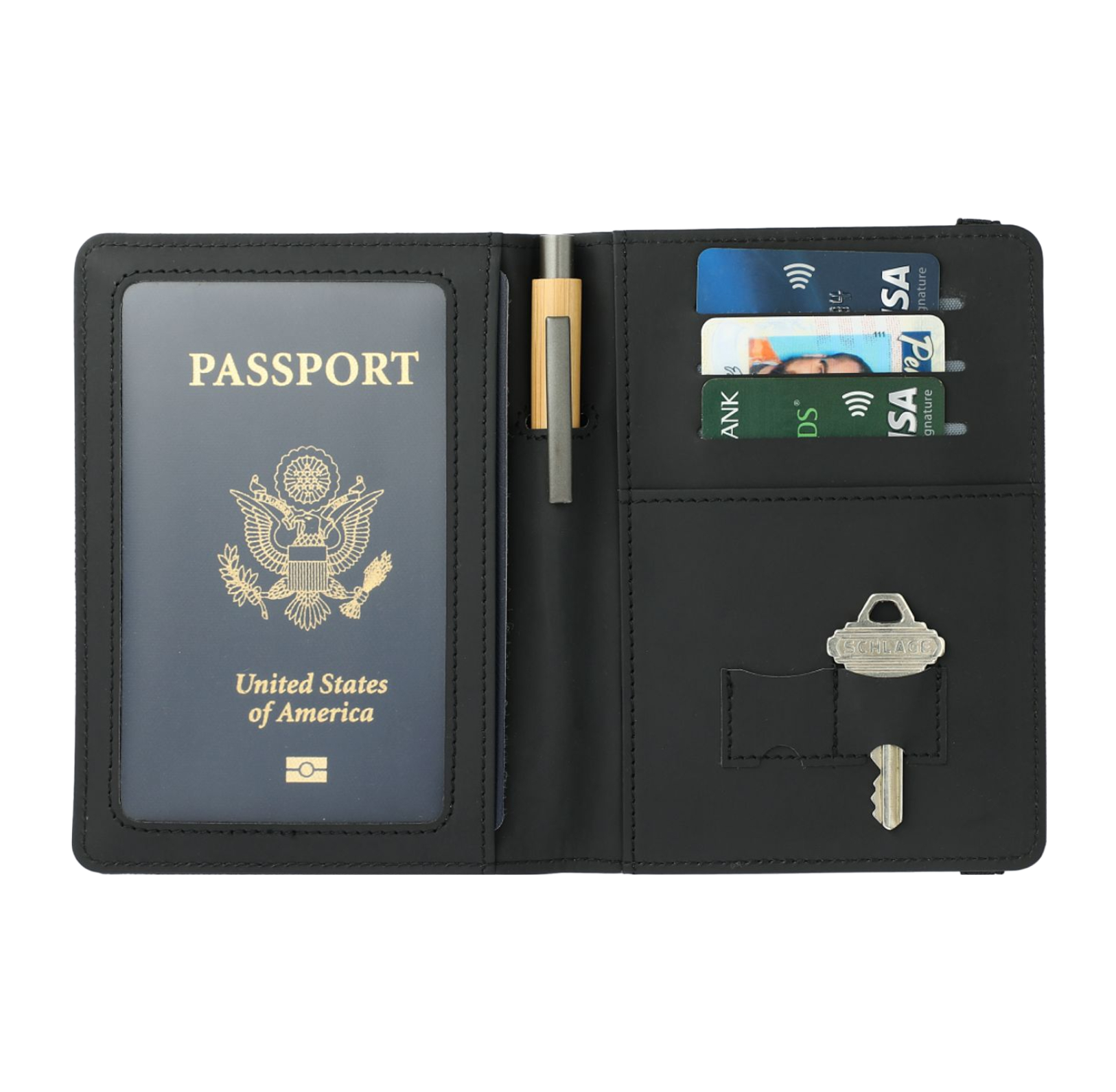 Deluxe Recycled Passport Wallet - Custom Branded Promotional Travel ...