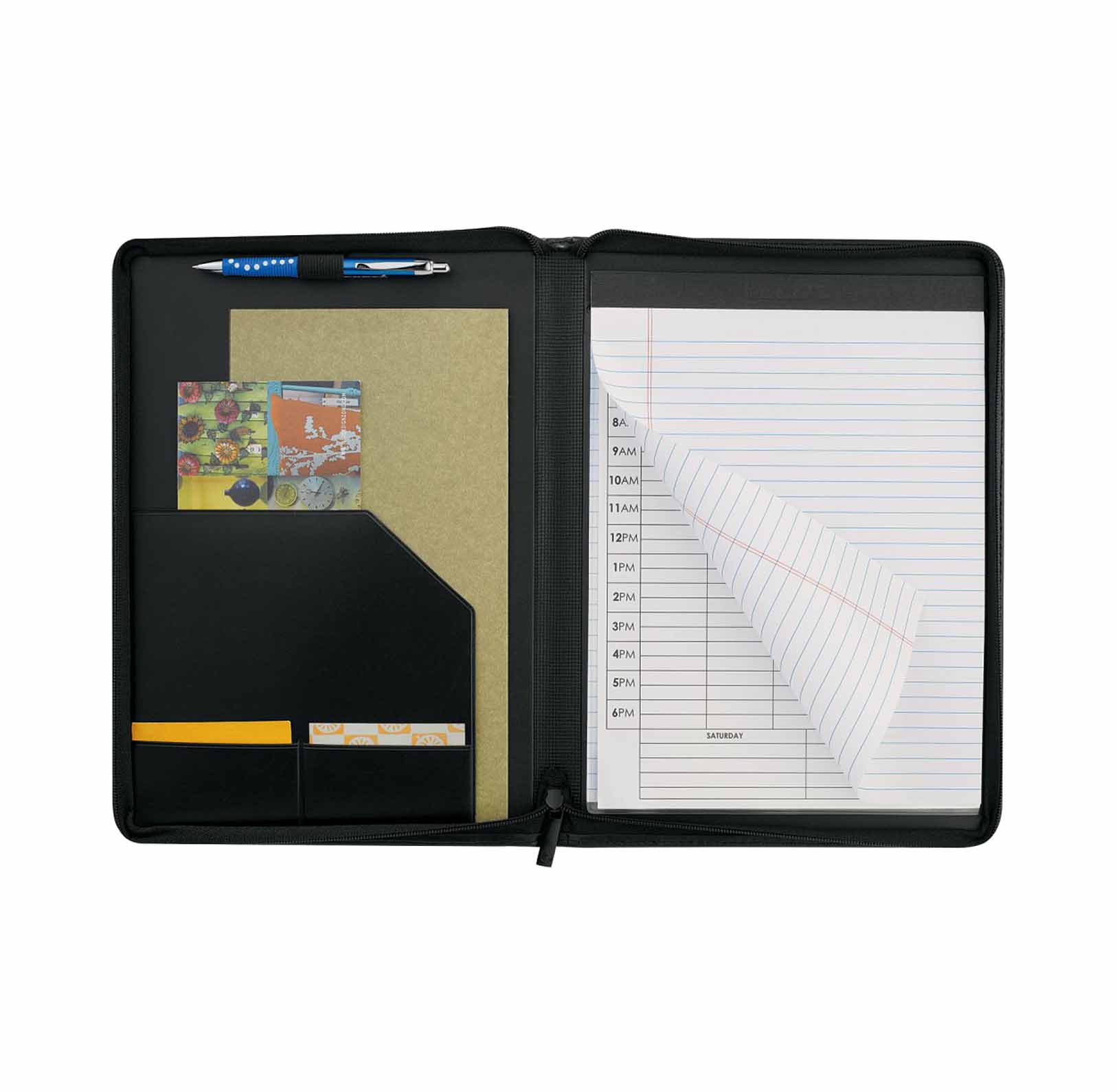 Windsor Zippered Padfolio - Custom Branded Promotional Journals - Swag.com