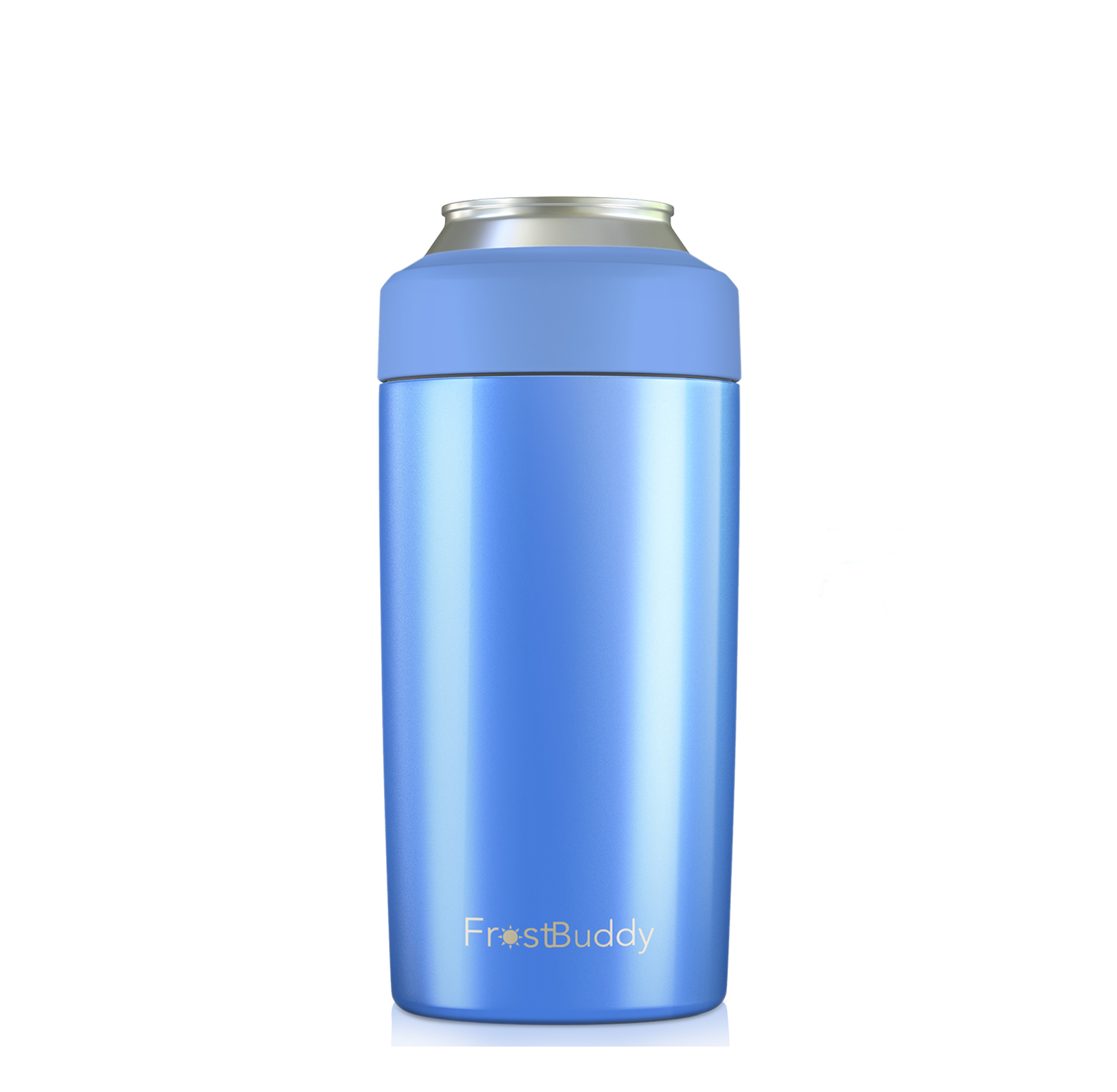 Frost Buddy Universal Buddy Cornflower Can Cooler - Custom Branded ...