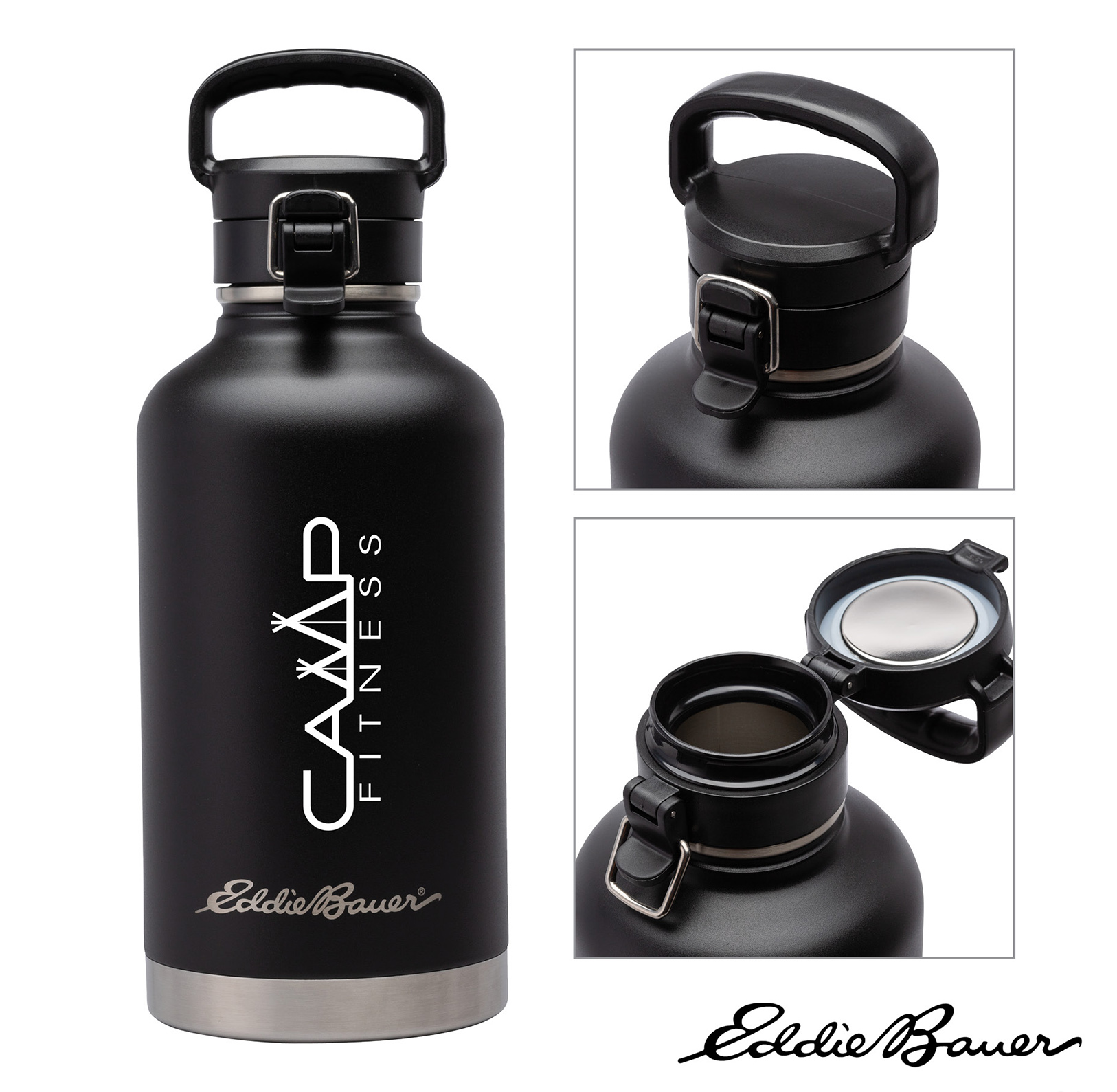 Eddie Bauer 67 Oz. Jug Water Bottle - Custom Branded Promotional Water ...