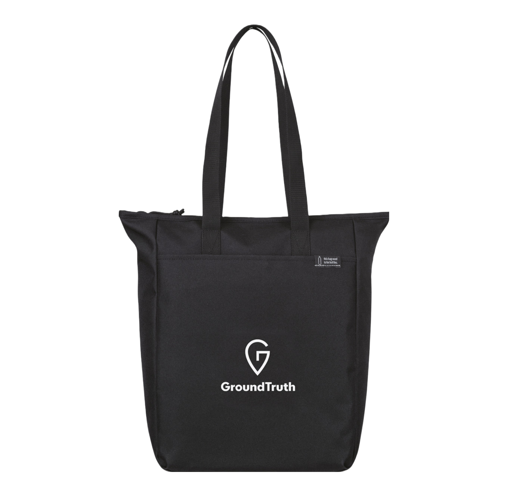Renew rPET Zippered Tote Bag - Custom Branded Promotional Tote Bags ...