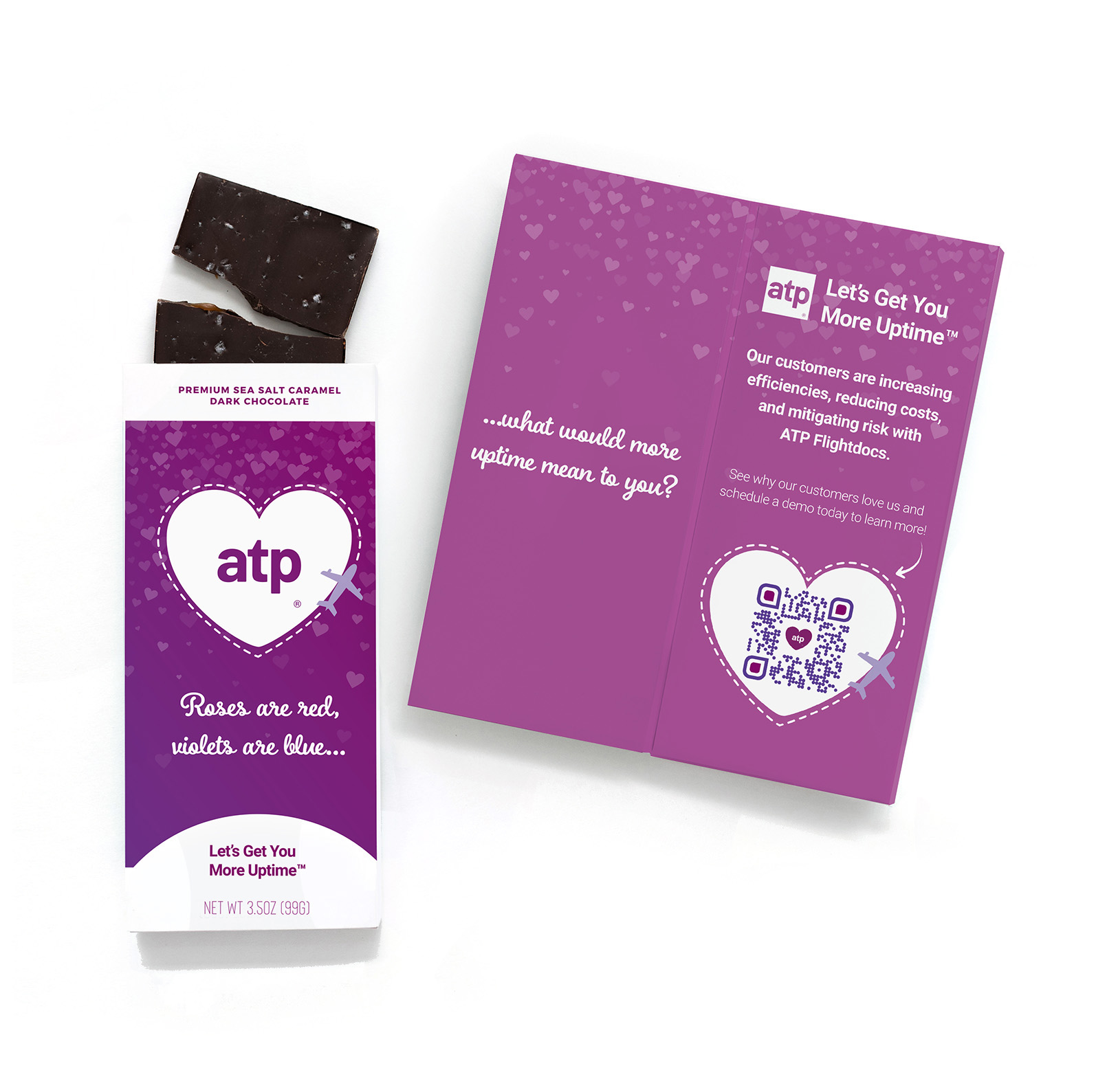 Sweeter Cards Chocolate Bar - Custom Branded Promotional Chocolate Bars ...