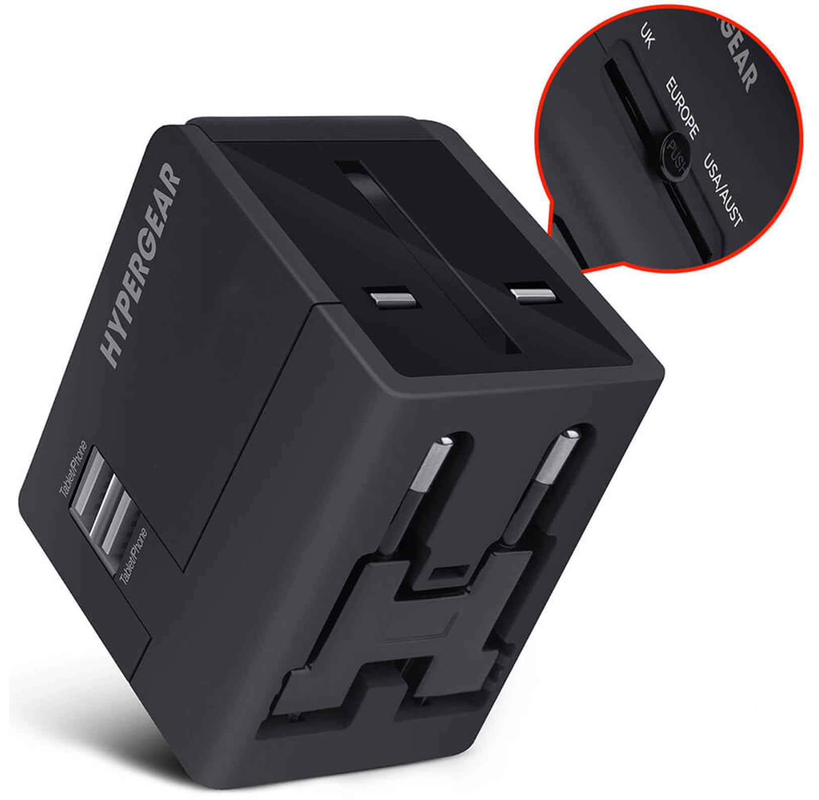 HyperGear Travel Adapter - Custom Branded Promotional Tech Accessories ...
