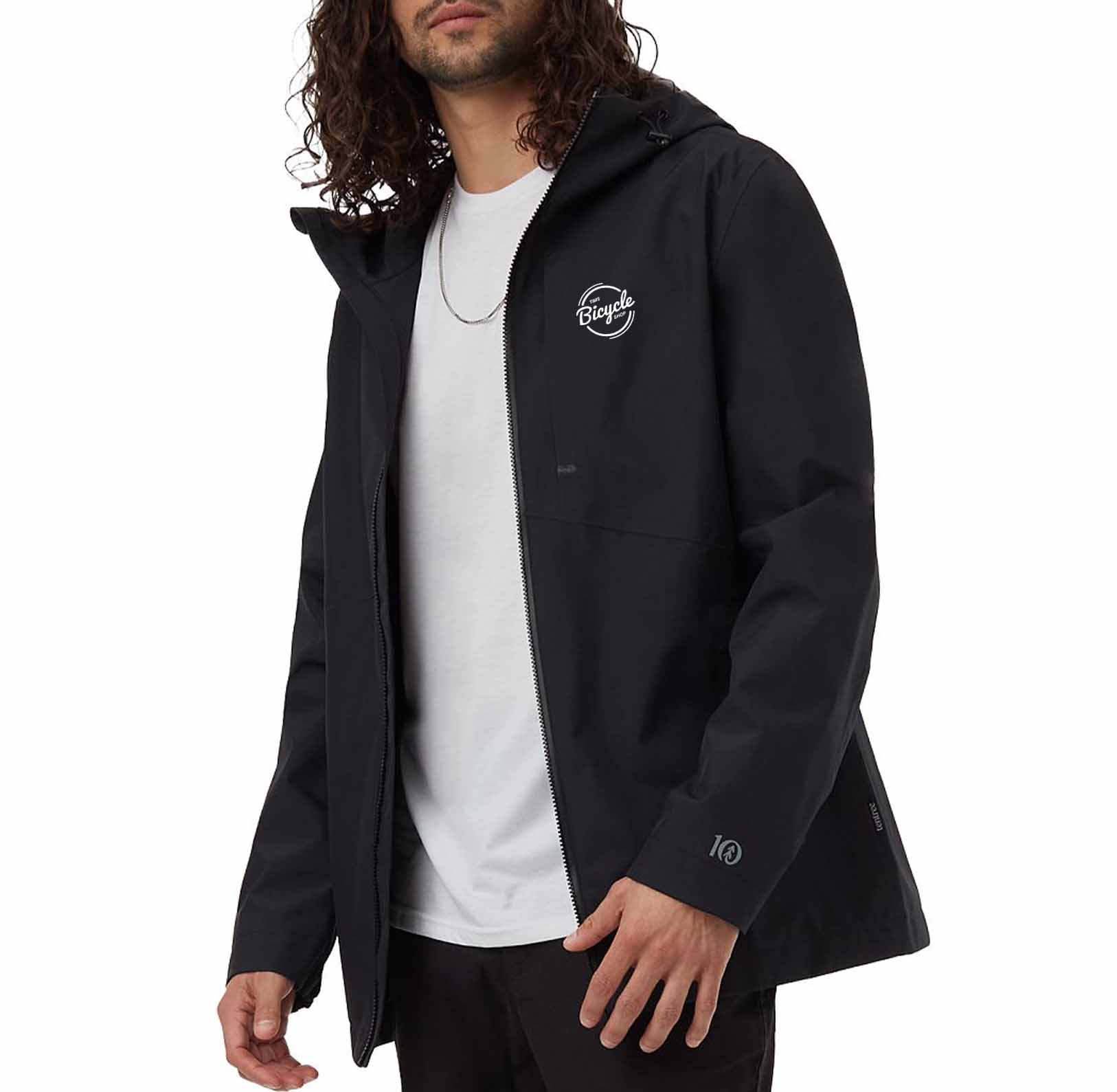 Tentree Men's Long Rain Jacket - Custom Branded Promotional Outerwear ...