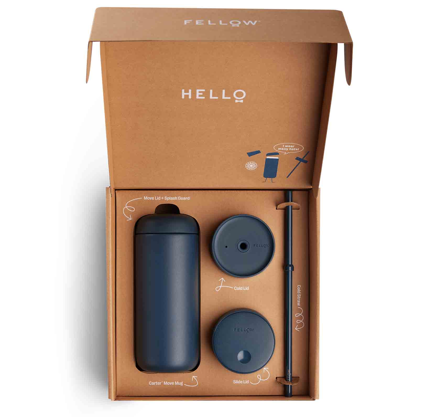 Fellow 16 Oz. 3-in-1 Sip System - Custom Branded Promotional Tumblers ...