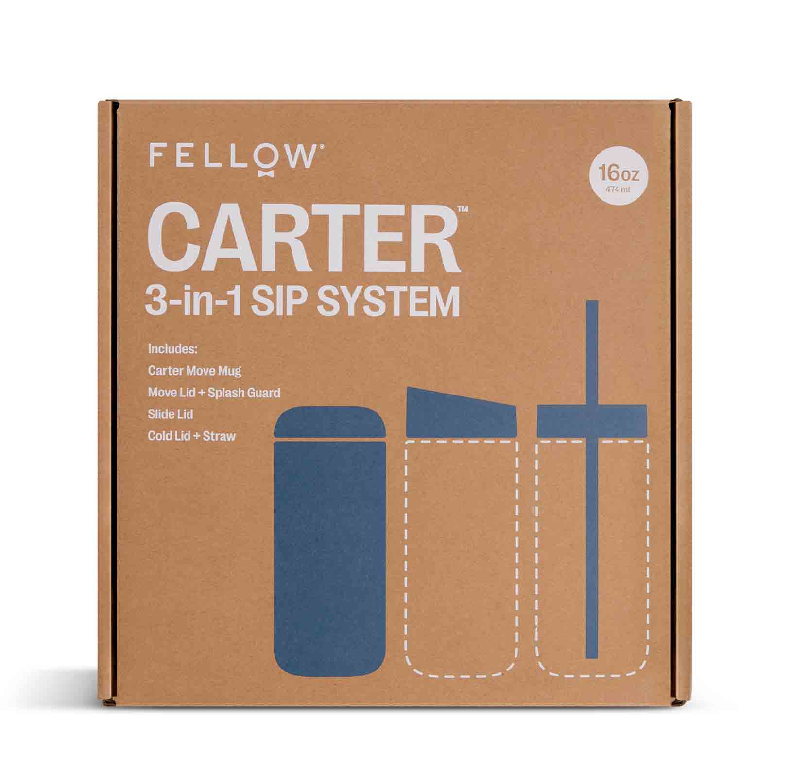 Fellow 16 Oz. 3-in-1 Sip System - Custom Branded Promotional Tumblers ...