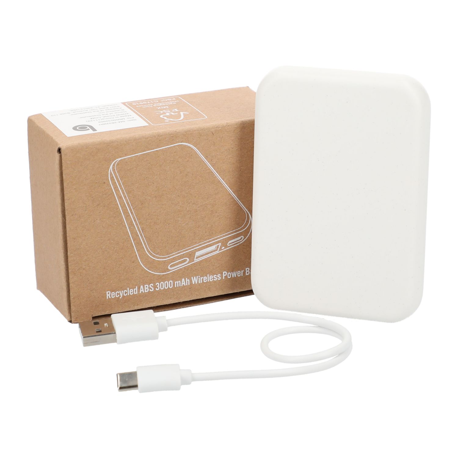 Recycled Wireless Powerbank - Custom Branded Promotional Power Banks ...