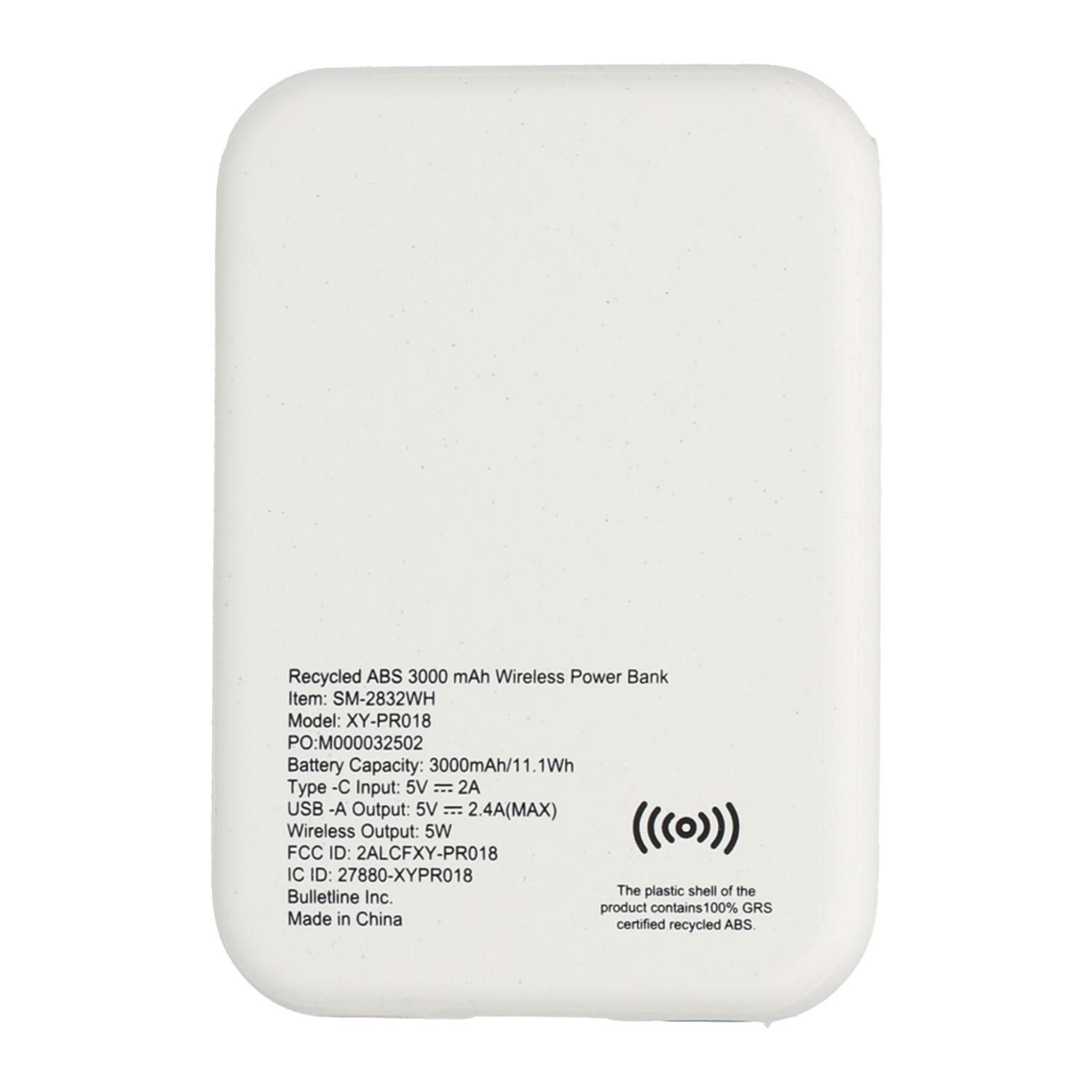 Recycled Wireless Powerbank - Custom Branded Promotional Power Banks ...