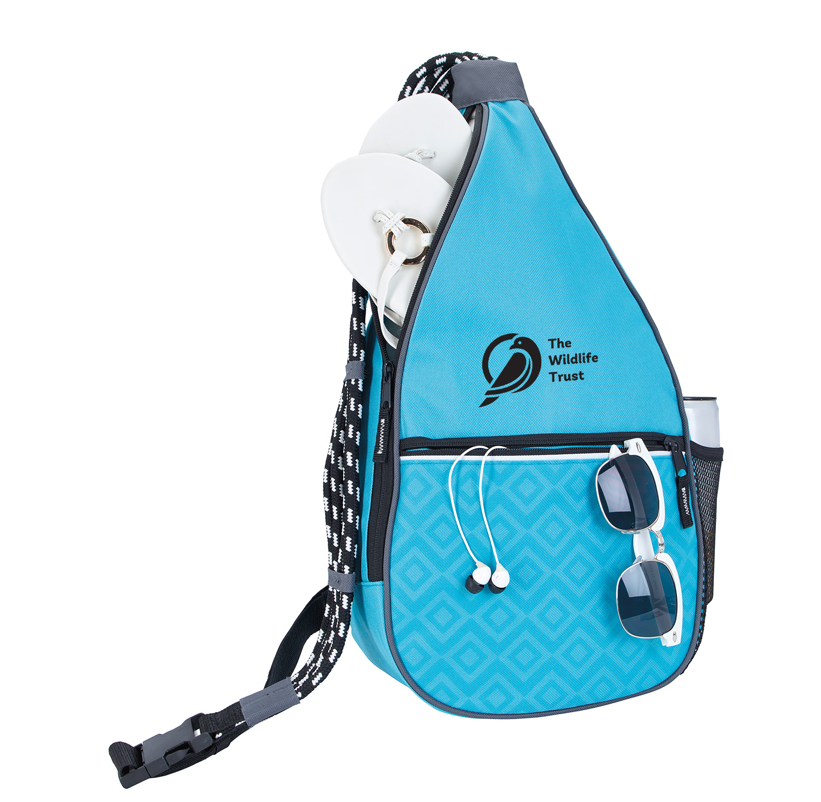Daisy Rope Sling Backpack -Branded Promotional Custom Backpack- Swag.com