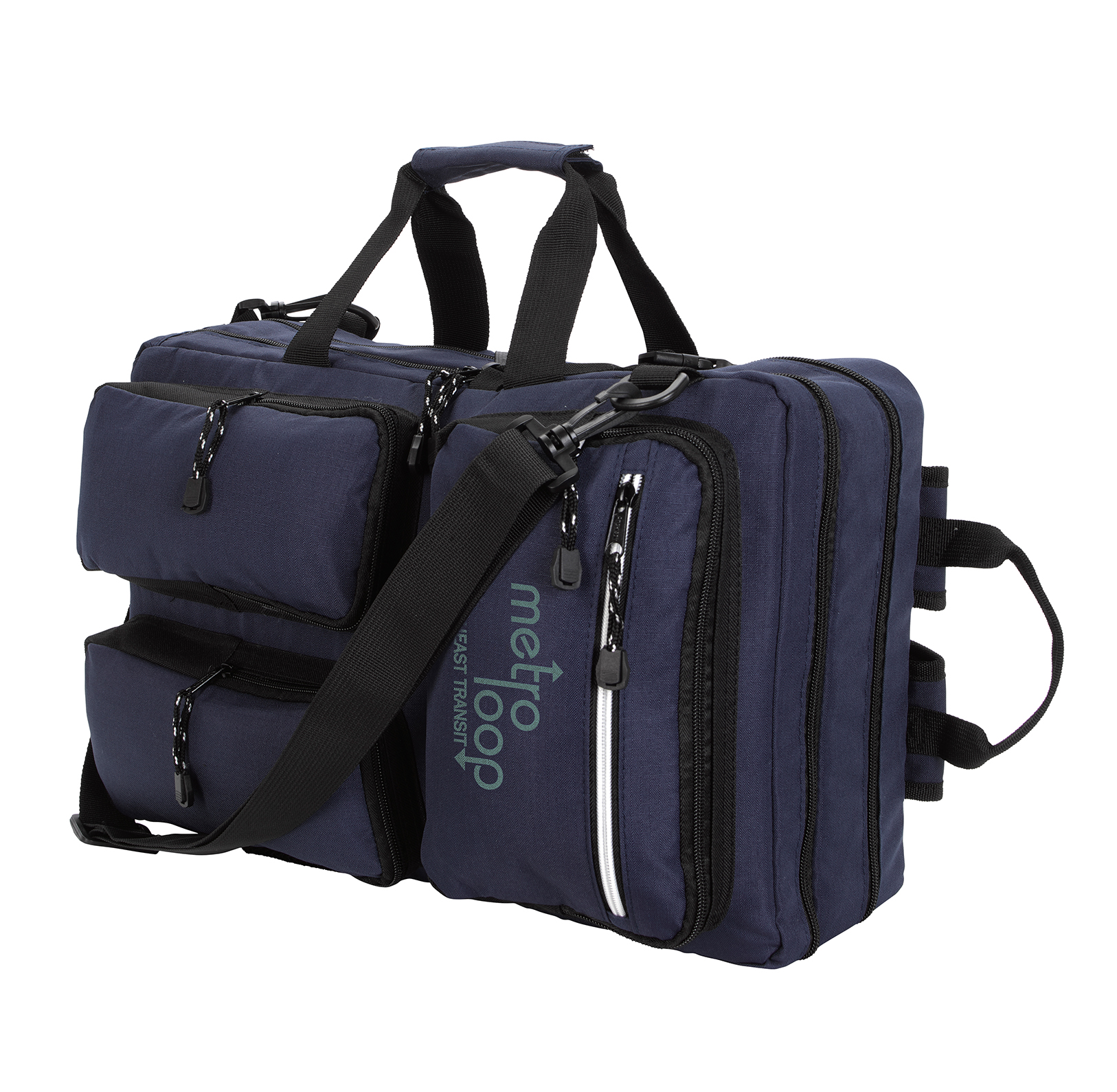 Ripstop Recycled Briefcase Backpack - Branded Promotional Custom ...