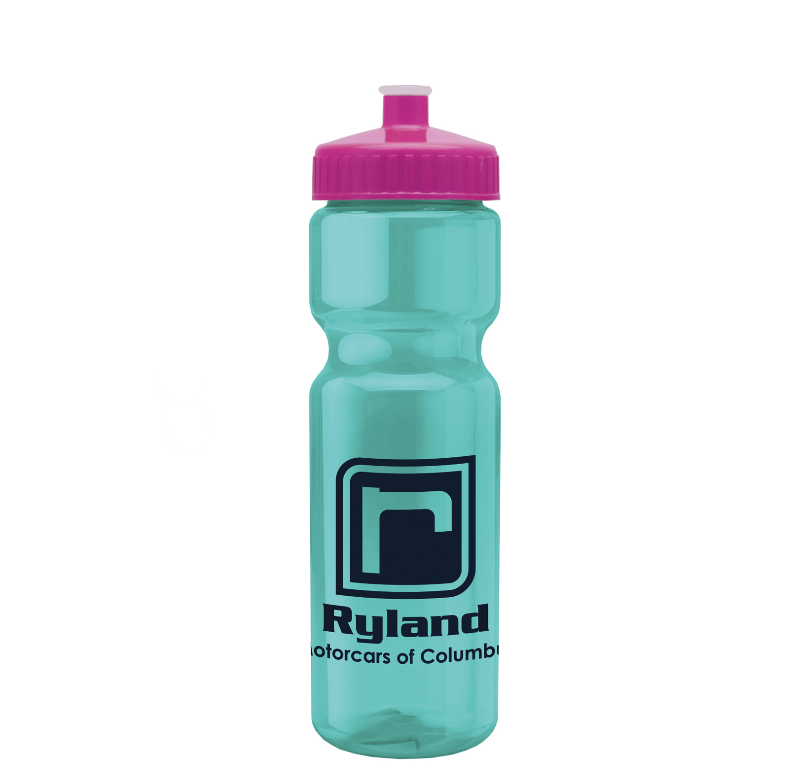 28 Oz. Champ Transparent Water Bottle - Branded Promotional Custom ...
