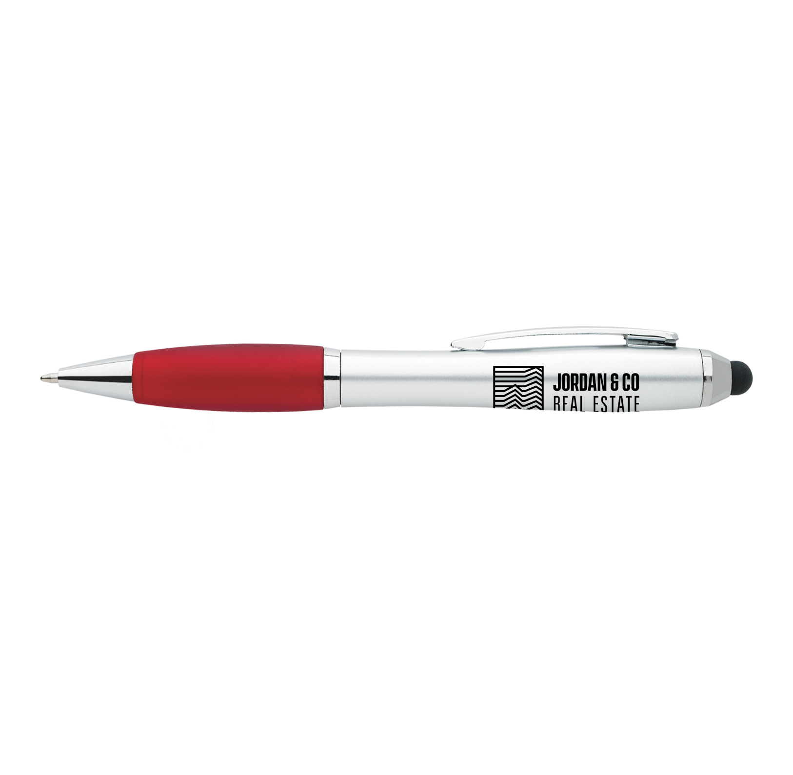 Ion Silver Stylus Pen- Branded Promotional Custom pens- Swag.com