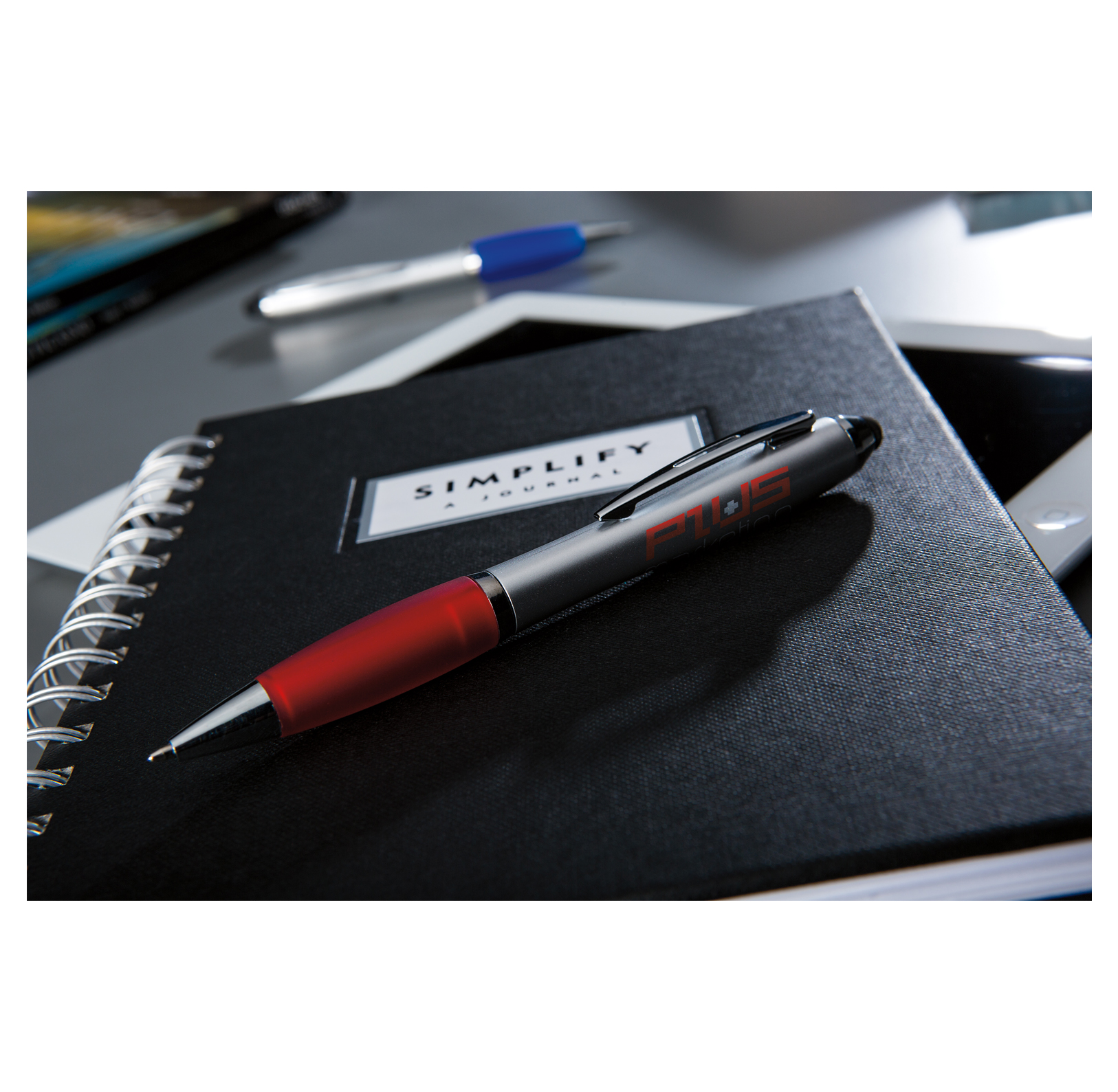 Ion Silver Stylus Pen- Branded Promotional Custom pens- Swag.com