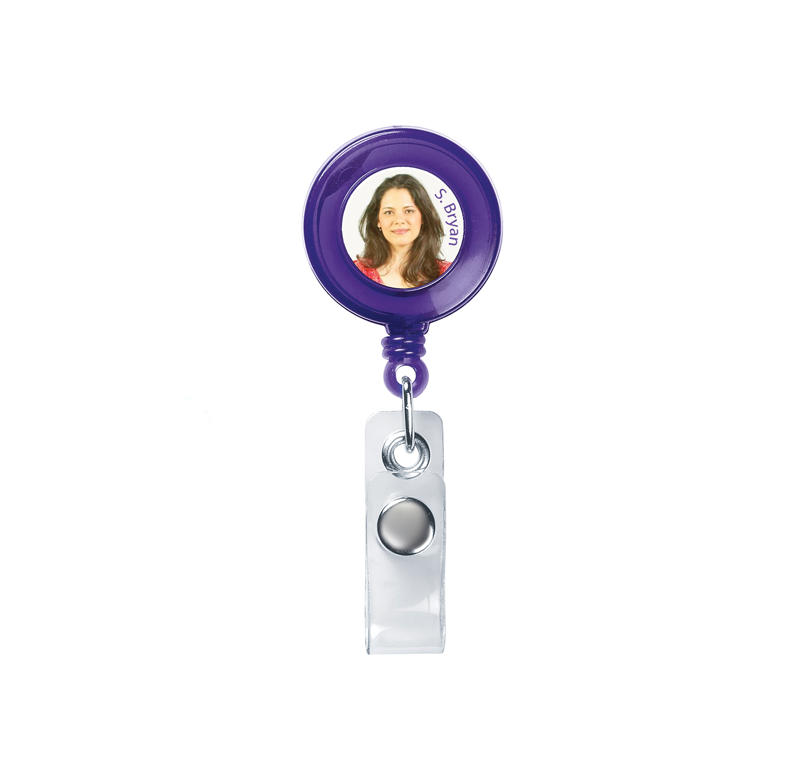 Retractable Badge Holder - Branded Promotional Custom Desk Accessories ...