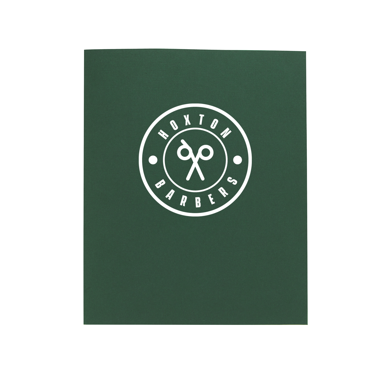Linen Paper Folder - Branded Promotional Custom Desk Accessories- Swag.com
