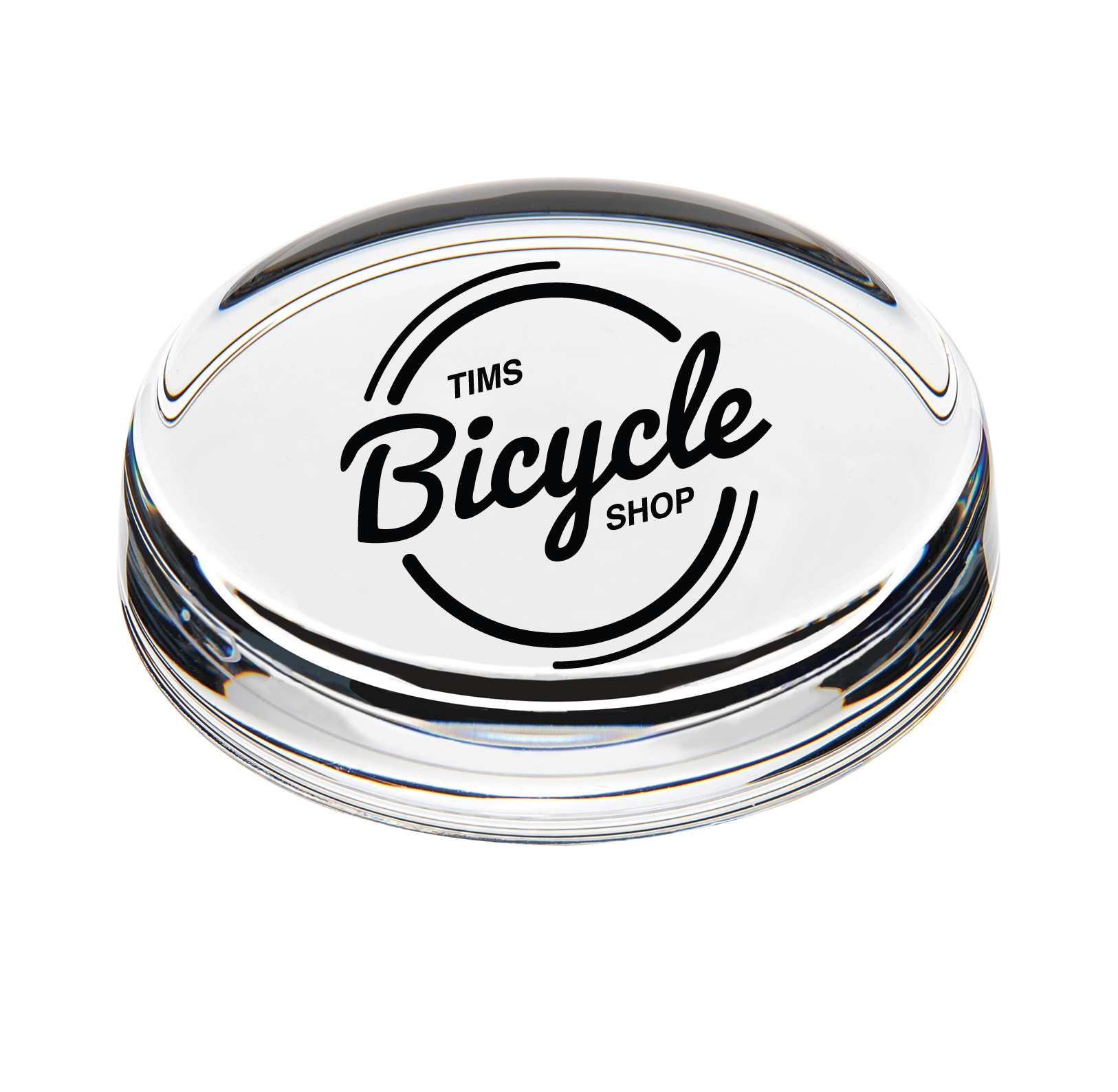 Round Paperweight - Branded Promotional Custom Paperweights- Swag.com