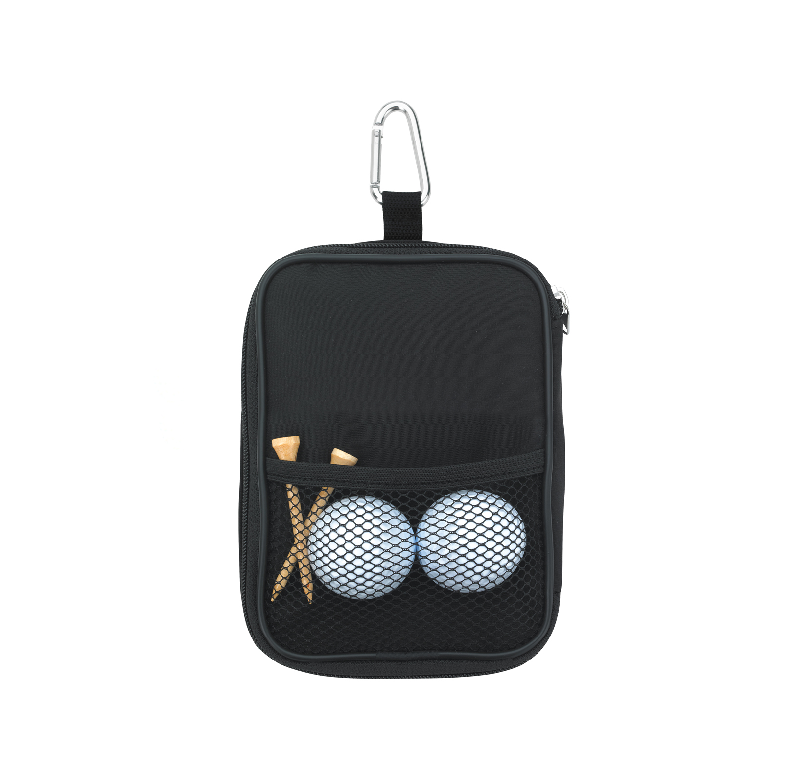 Golf Valuables Zippered Pouch - Branded Promotional Custom Fitness ...