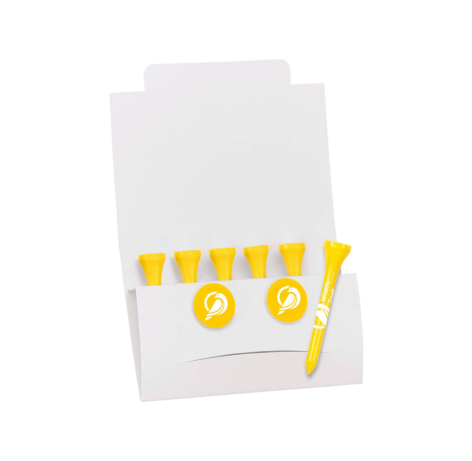 6-2 Golf Tees Packet - Ideal for Golf Giveaways