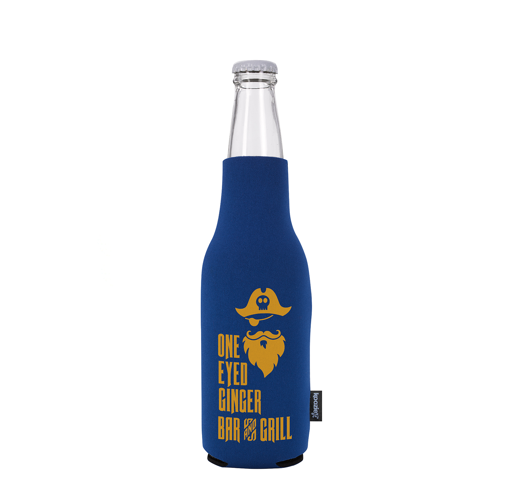 Neoprene Zip-Up Bottle Koozie - Branded Promotional Custom coolers ...