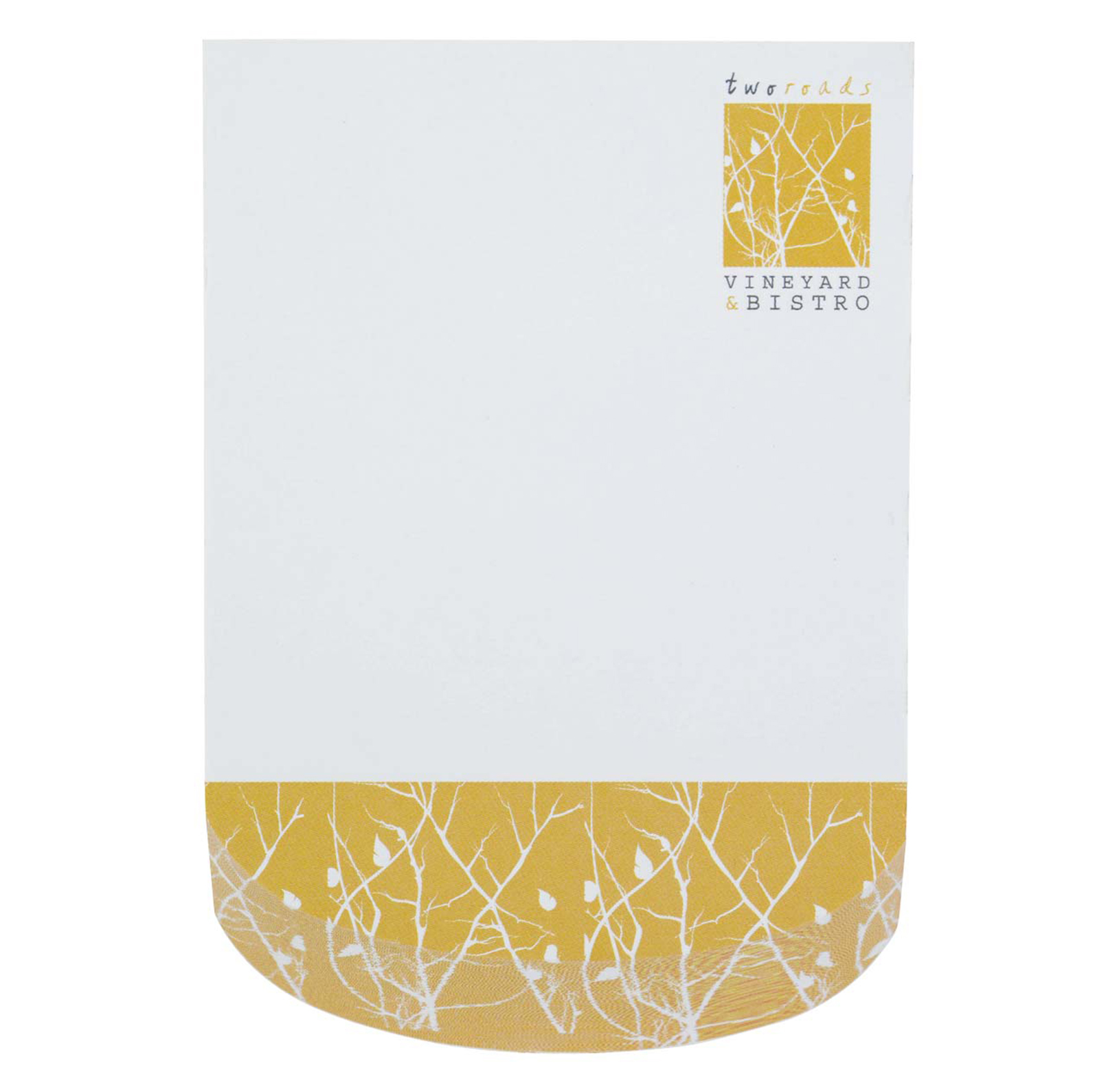 Sticky Note 4'' x 6'' Beveled Pad - Branded Promotional Custom Desk ...