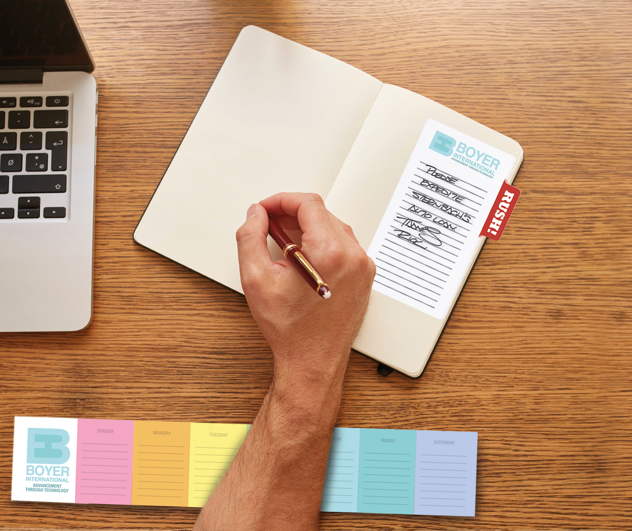 Souvenir Sticky Note 25-Sheet Memo Tabs Pad - Branded Promotional ...