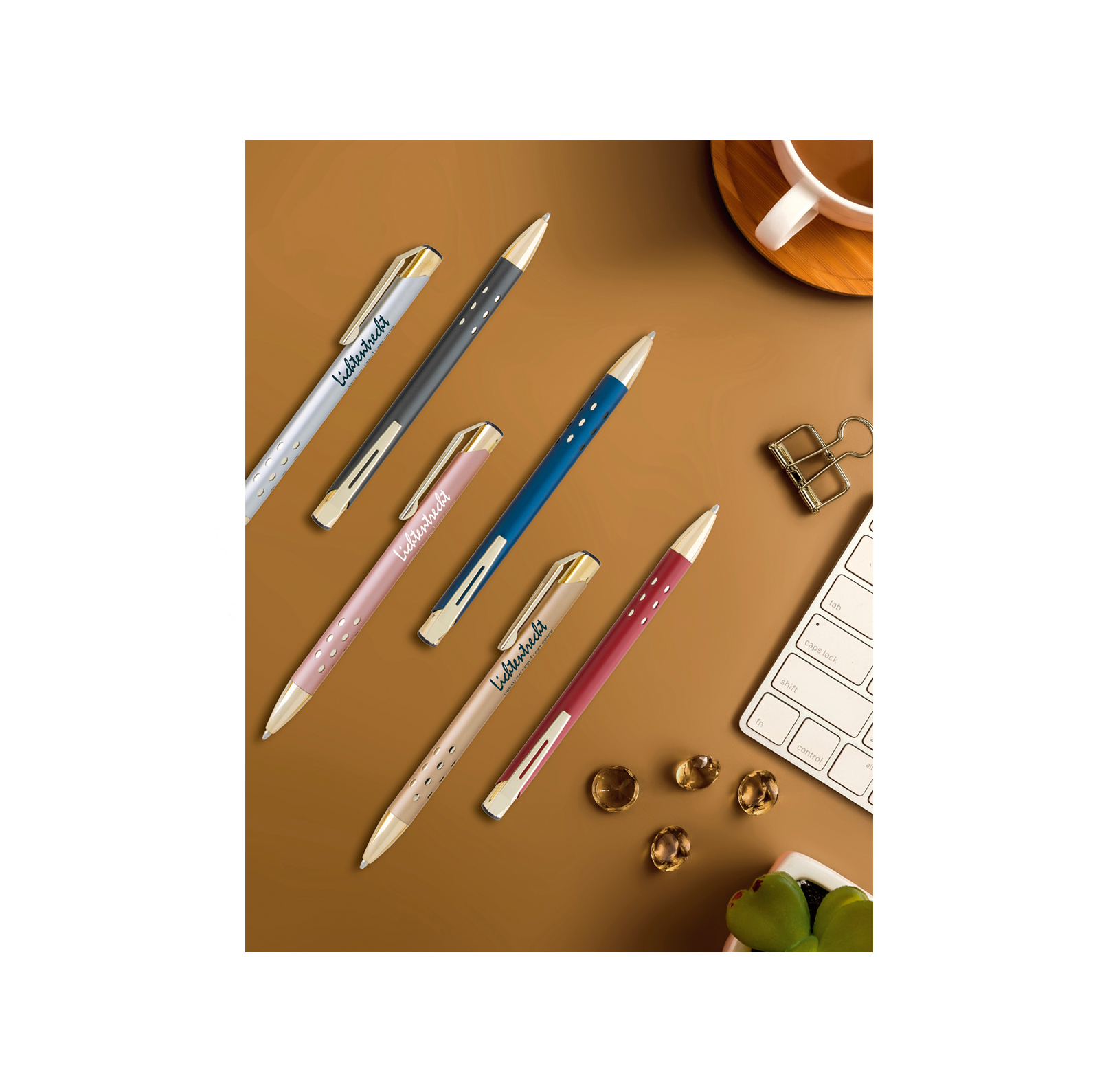 Souvenir Armor Gold Pen - Branded Promotional Custom Pens - Swag.com