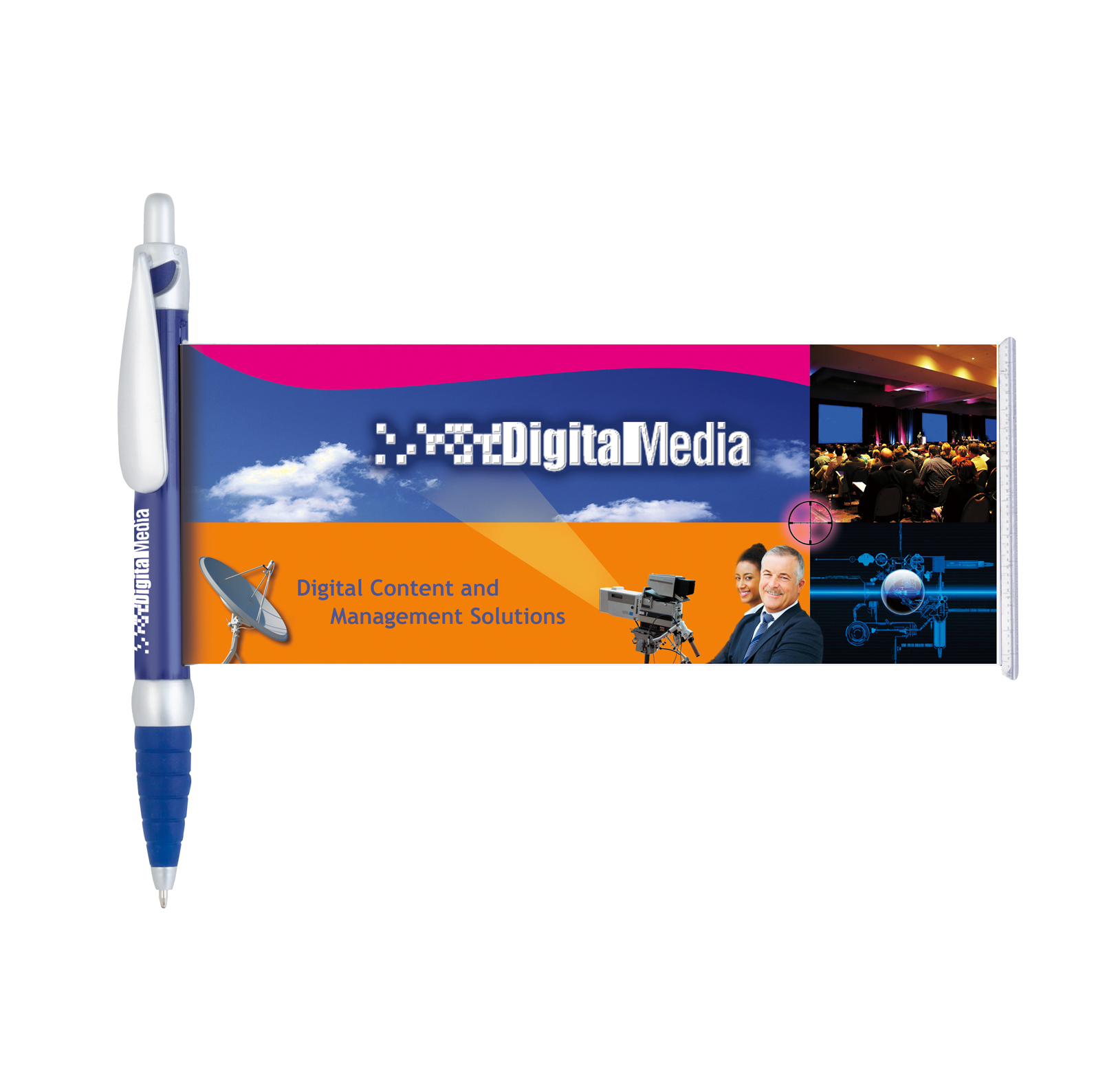 Solid Banner Pen- Branded Promotional Custom Pens - Swag.com