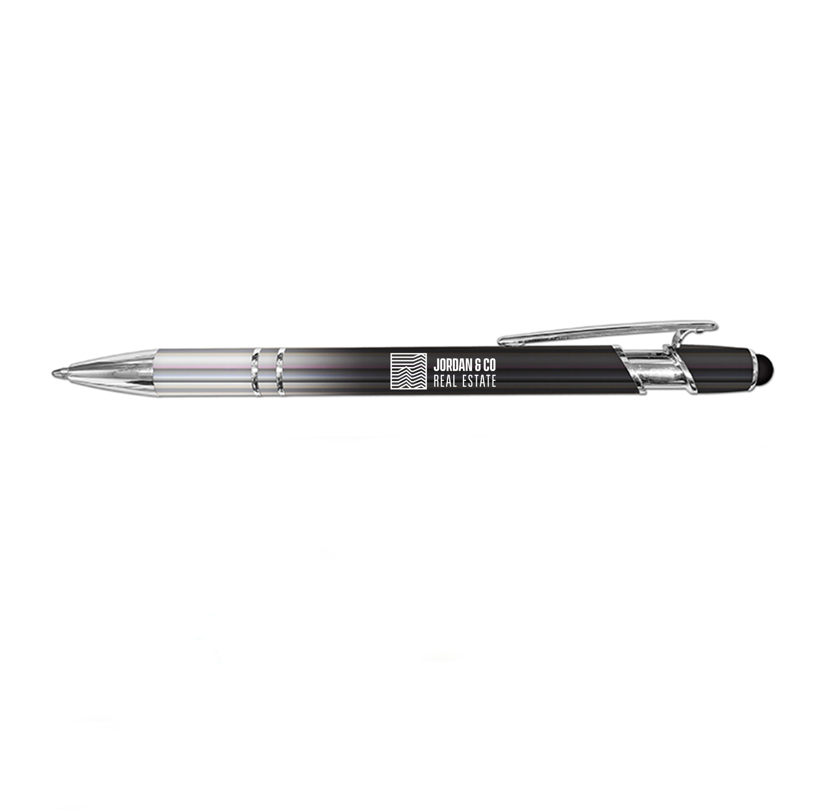 Metal Barrel Ball Point Pen - Custom Branded Promotional Pens - Swag.com