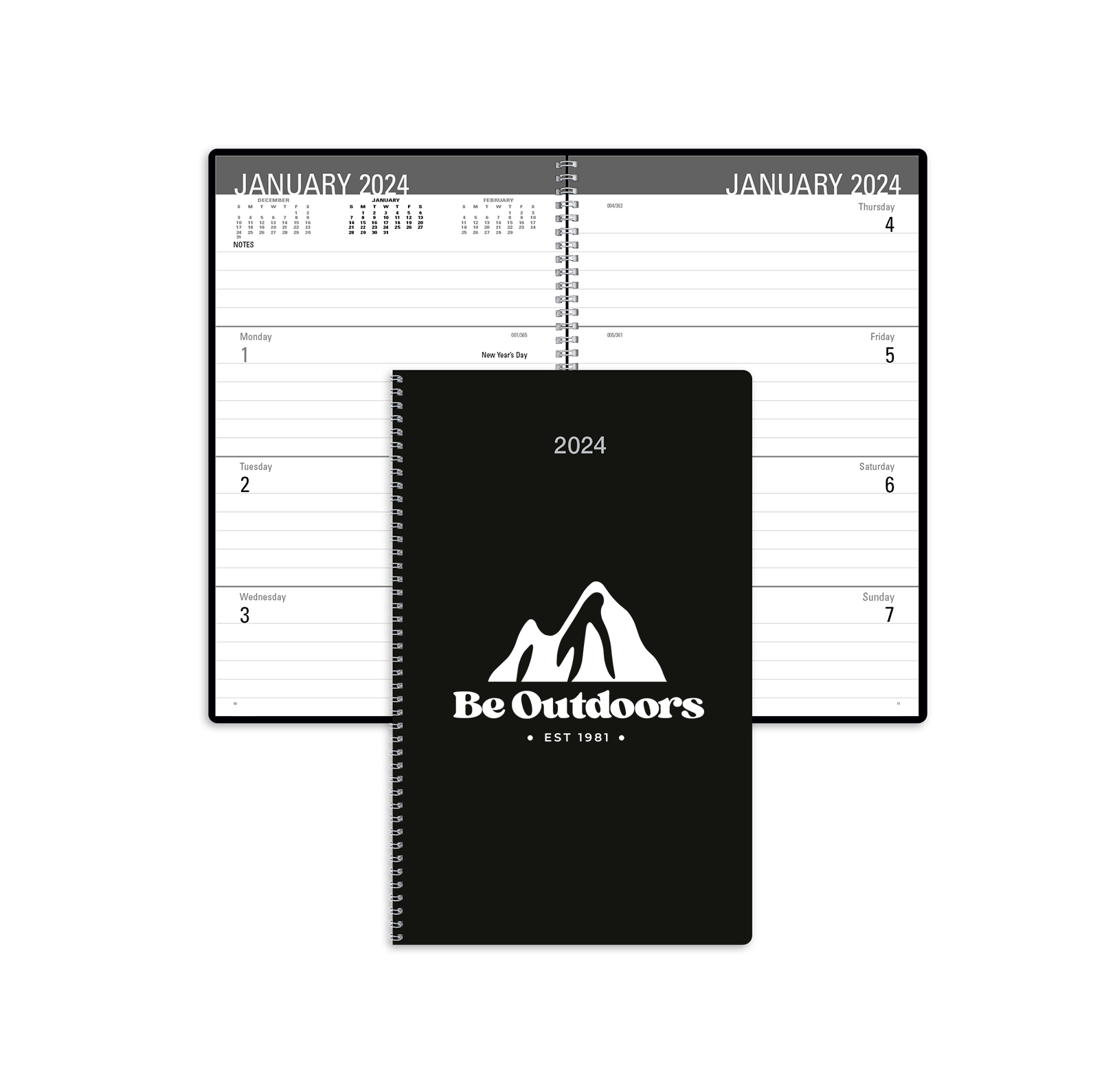 Classic Weekly Desk Planner - Branded Promotional Custom Desk ...