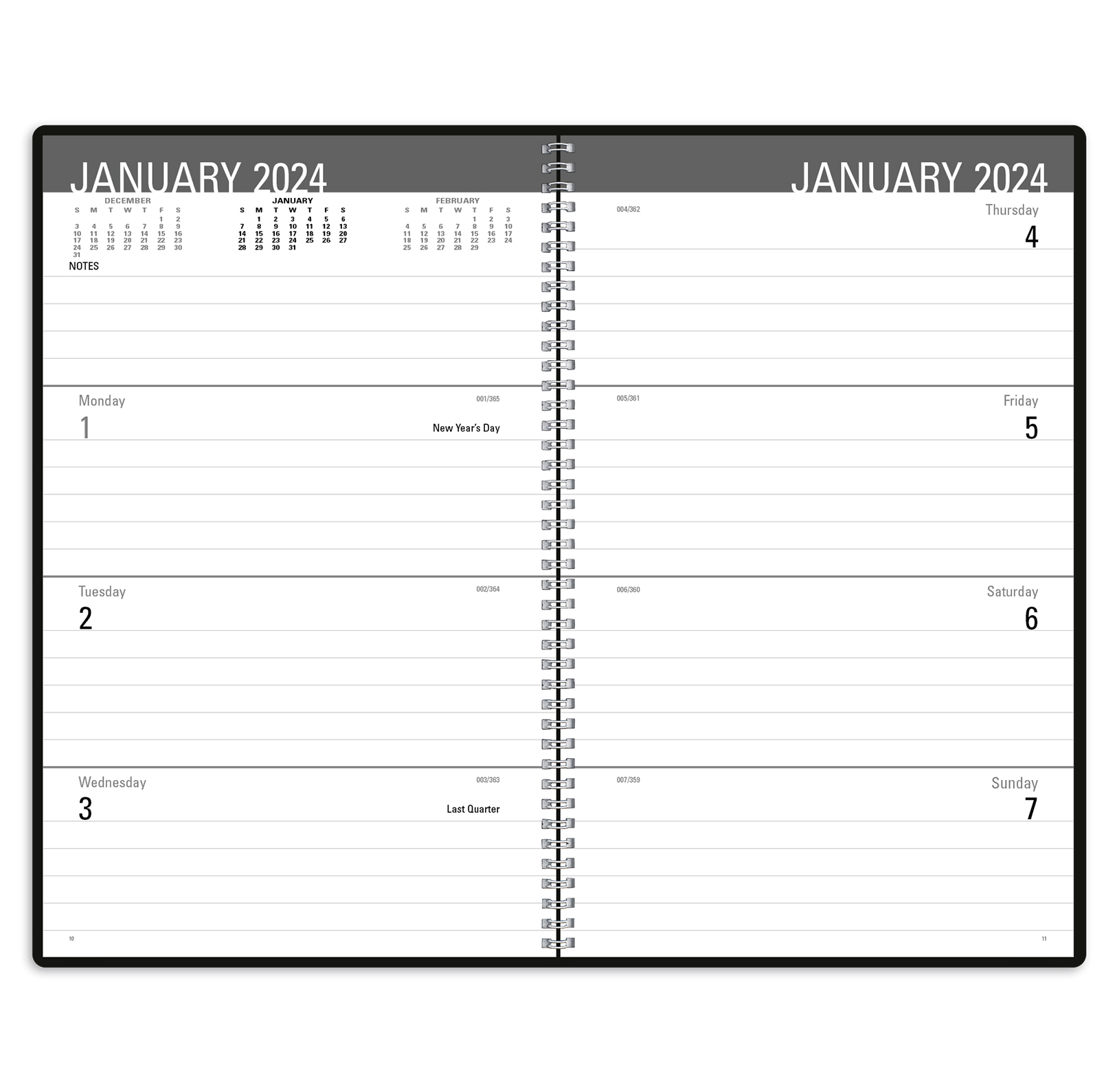 Classic Weekly Desk Planner - Branded Promotional Custom Desk ...