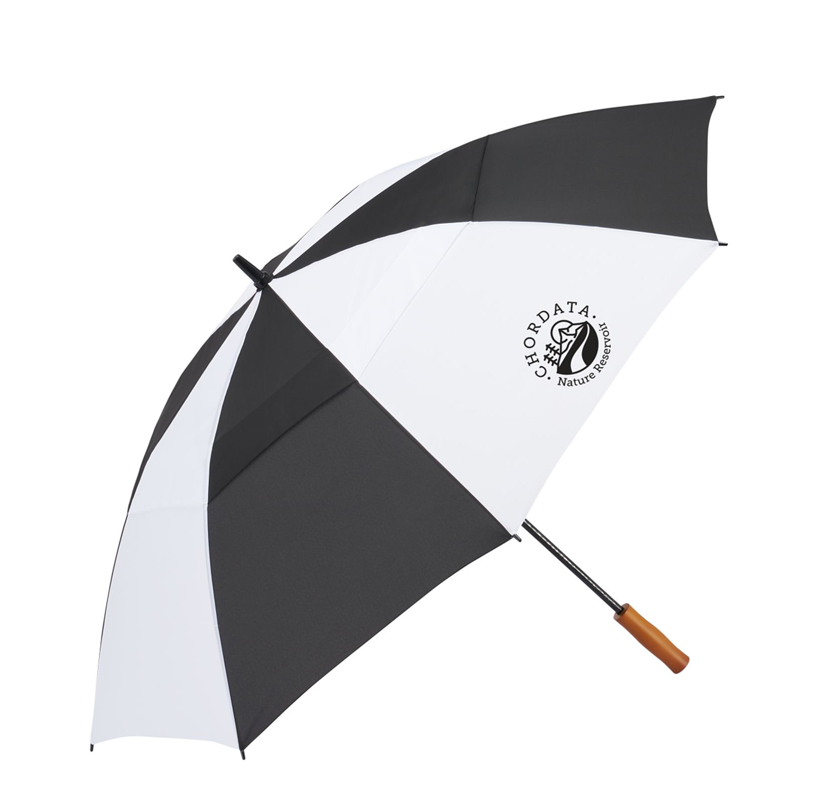 58'' Recycled Golf Umbrella - Branded Promotional Custom Umbrellas - Swag.com