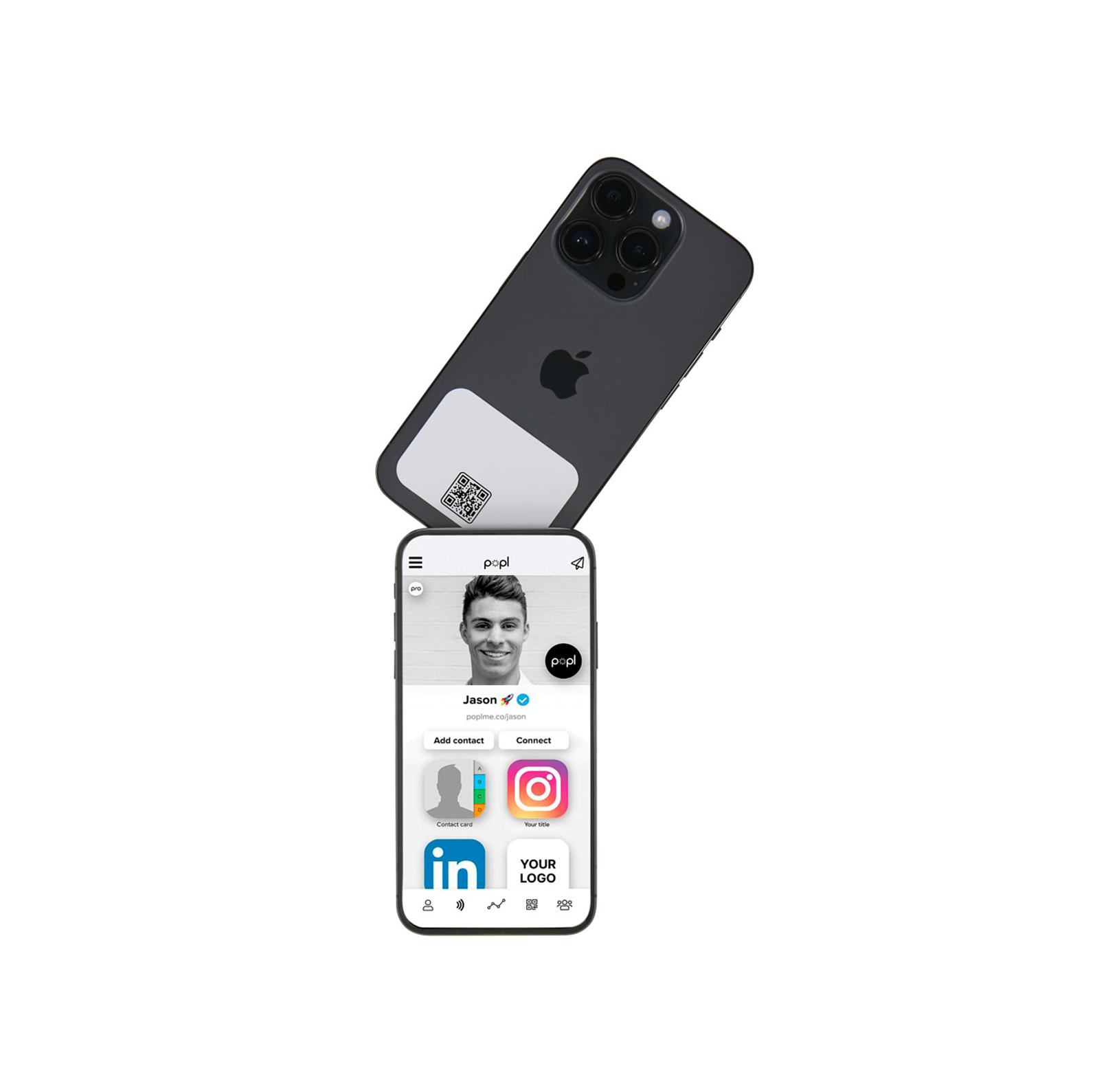 Popl Digital PhoneCard - Branded Promotional Custom Tech Accessories ...